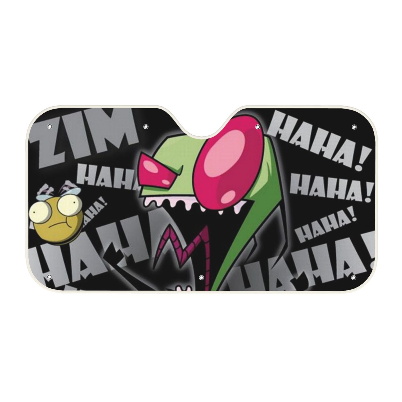 Invader Zim Animation Foldable Car Windshield Sunshade Vehicle ...