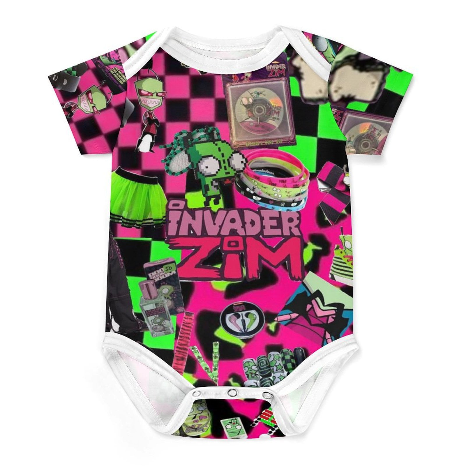 Invader Zim Baby Bodysuit Boy Girl Clothes Soft Newborn Infant Outfit ...