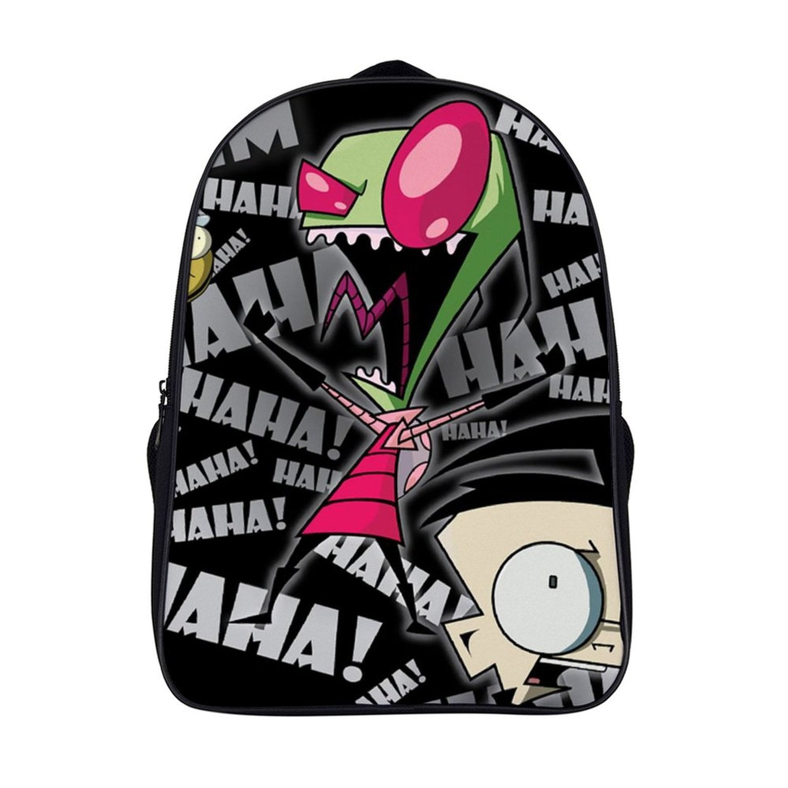 Invader Zim Backpack 16 Inch Bookbag Casual Daypack Travel Backpacks ...