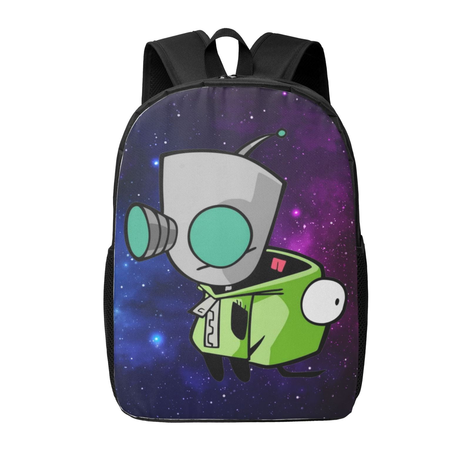 Invader Zim Backpack 17 Inch Large Capacity Casual School Bag ...