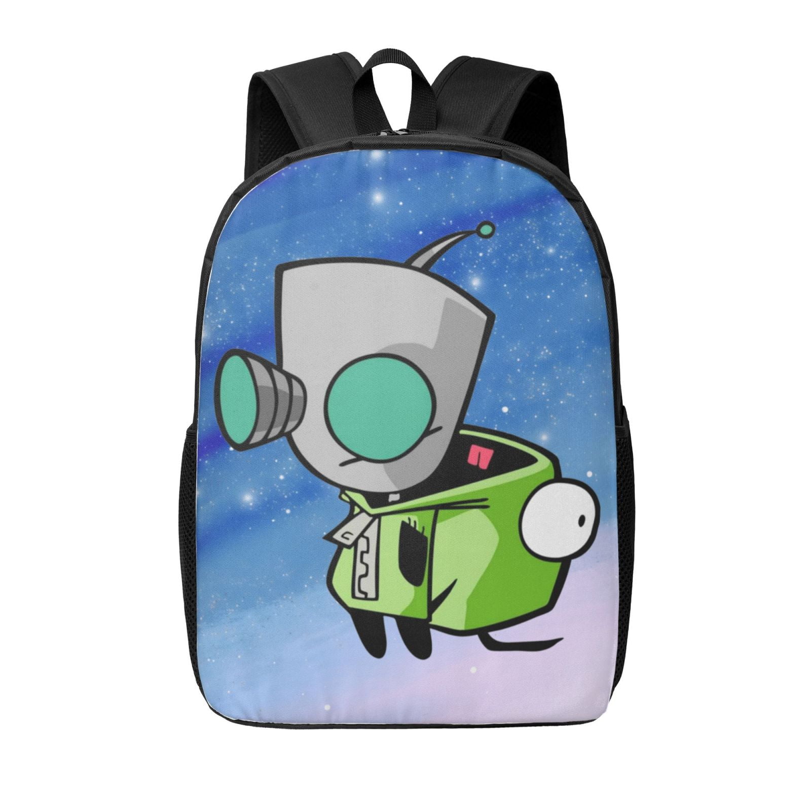 Invader Zim Backpack 17 Inch Large Capacity Casual School Bag ...