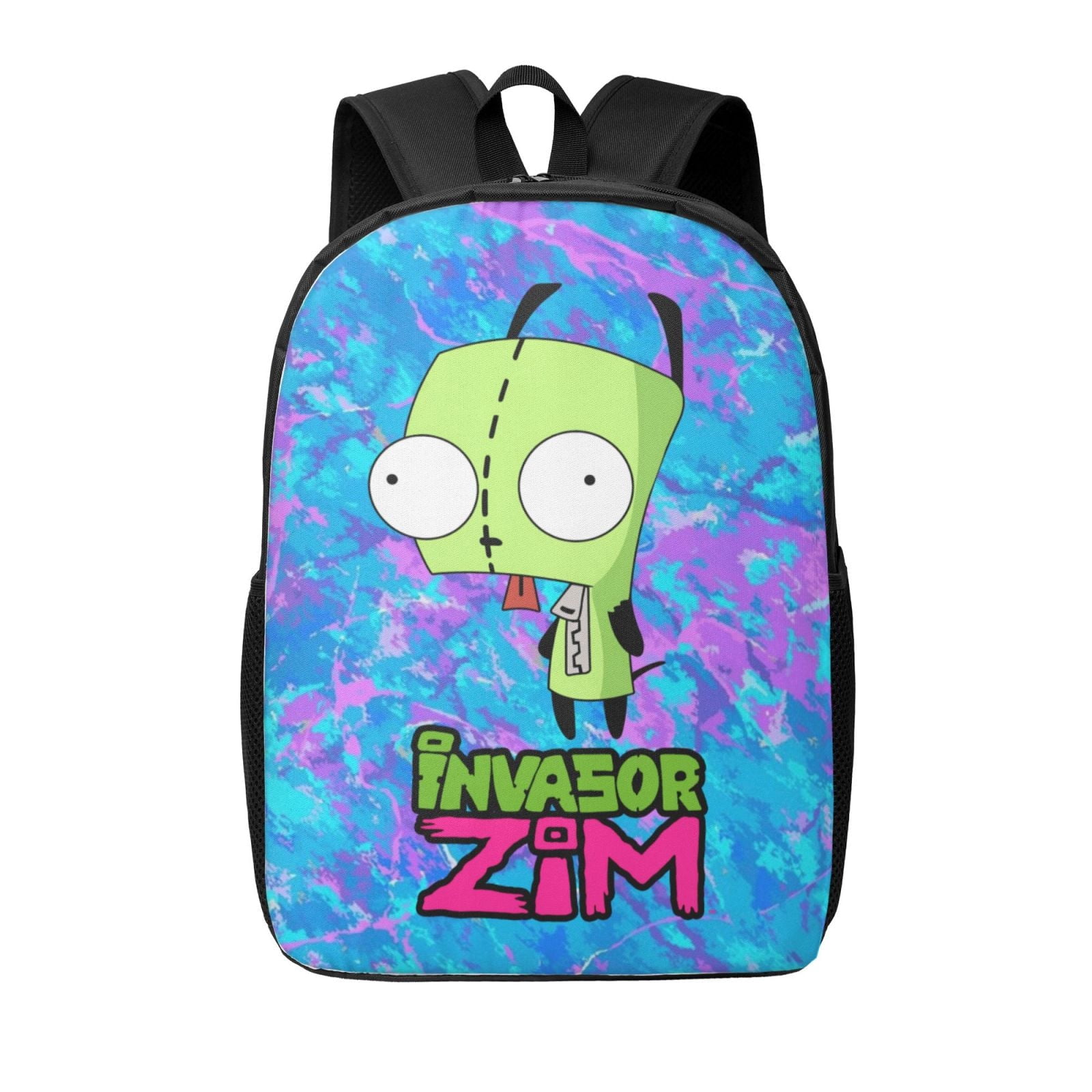 Invader Zim Backpack 17 Inch Large Capacity Casual School Bag ...
