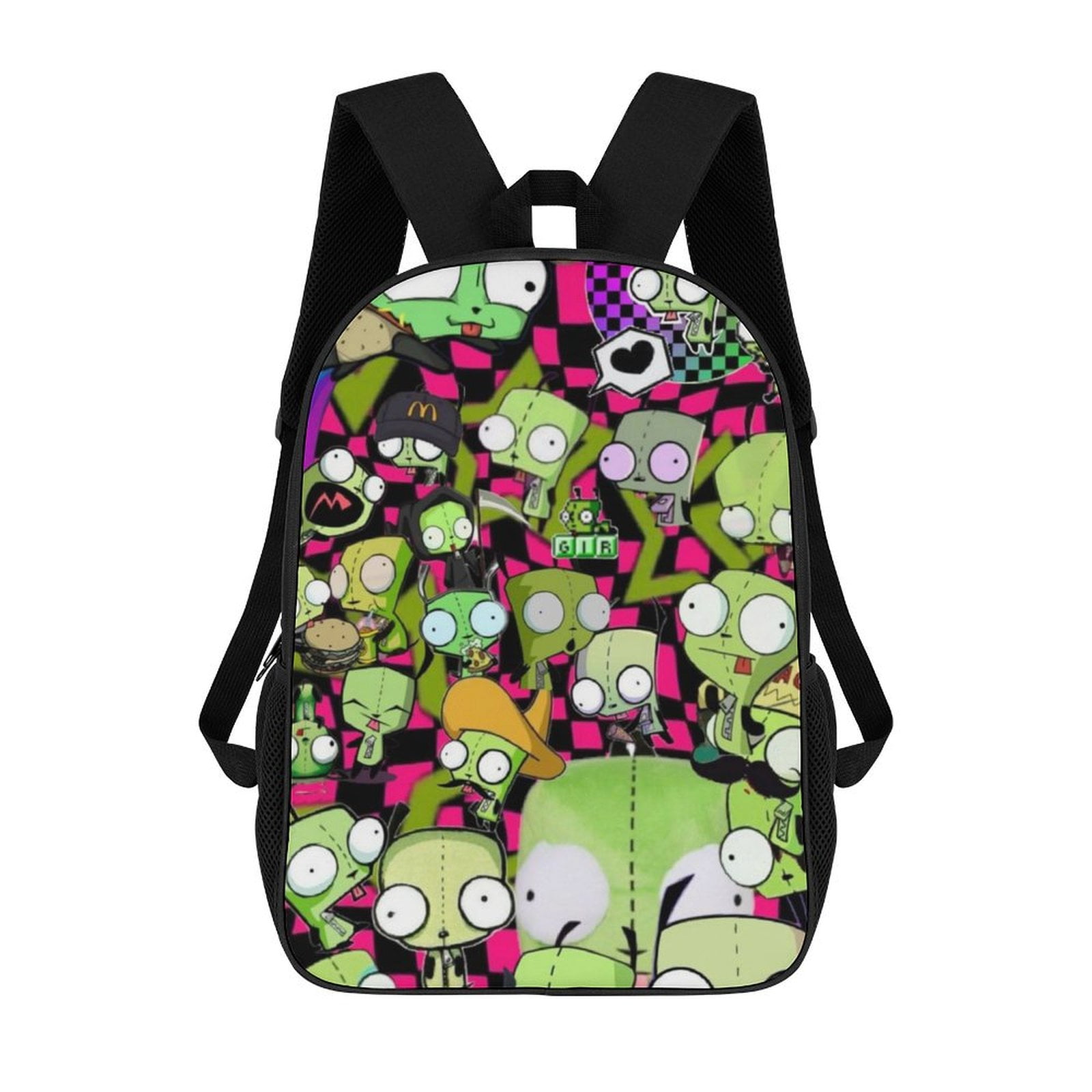 Invader Zim Backpack 17 inch Bags Invader Zim Merch - Walmart.com