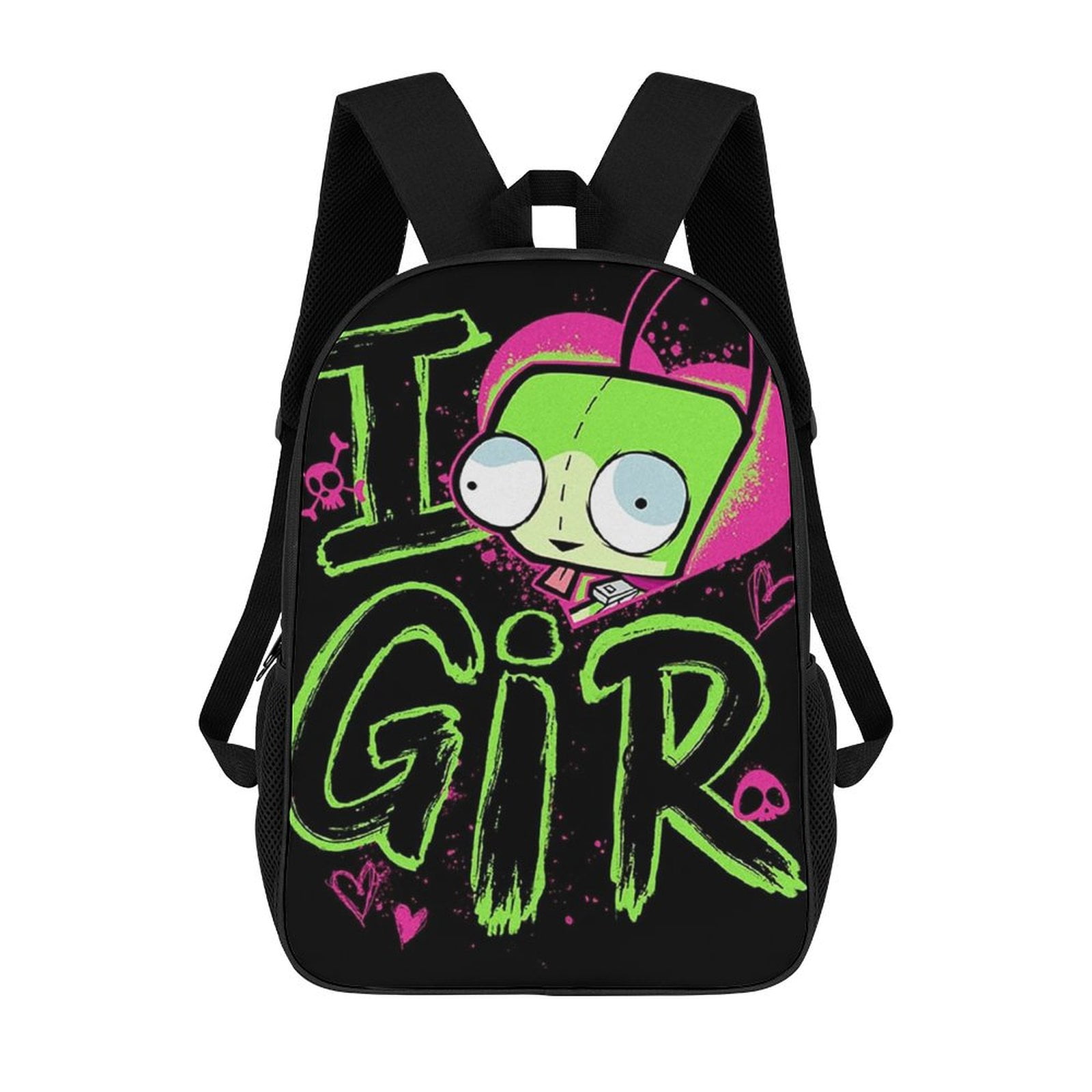 Invader Zim Backpack 17 inch Bags Invader Zim Merch - Walmart.com