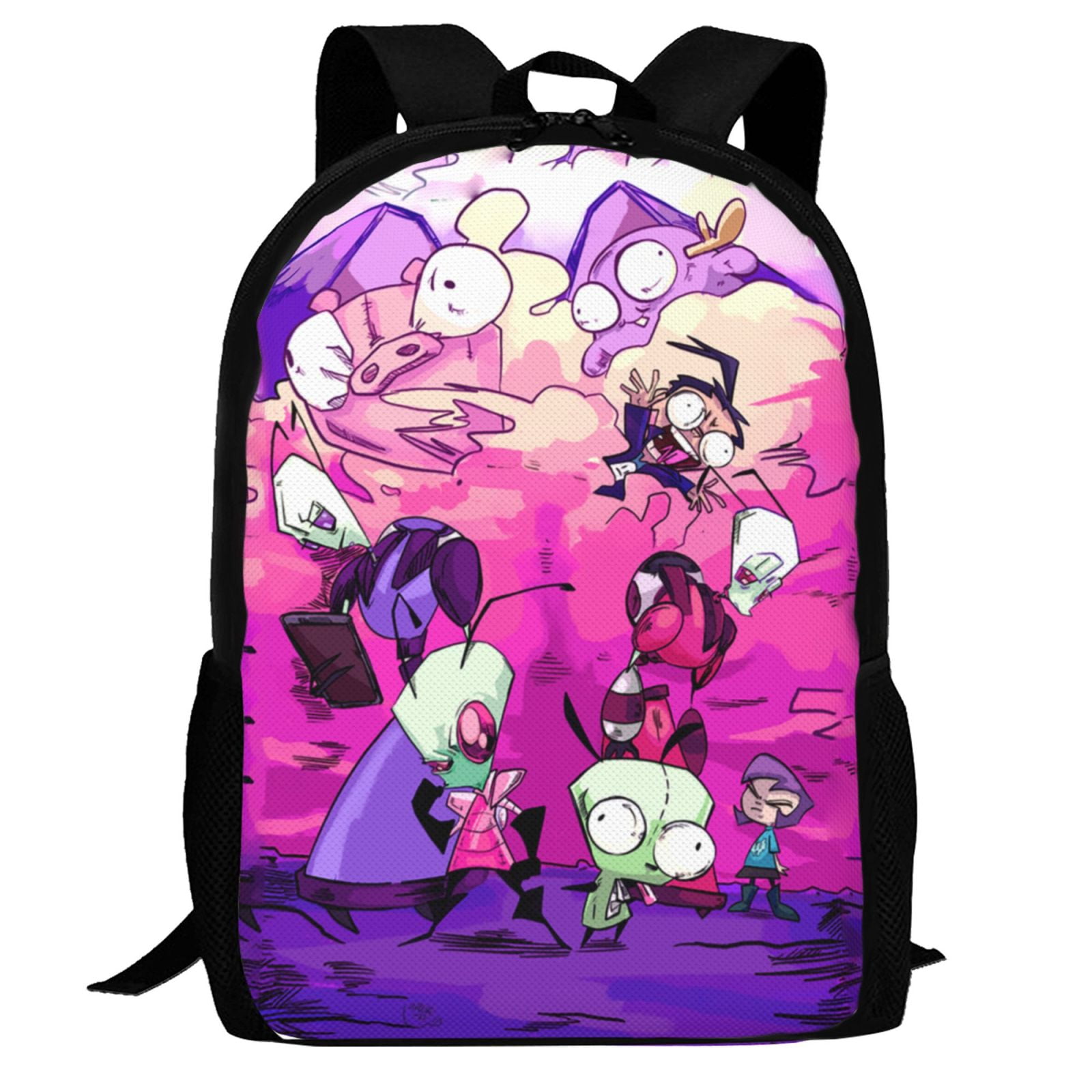 Invader Zim Backpack,3d Print Laptop Backpack Lightweight Casual ...