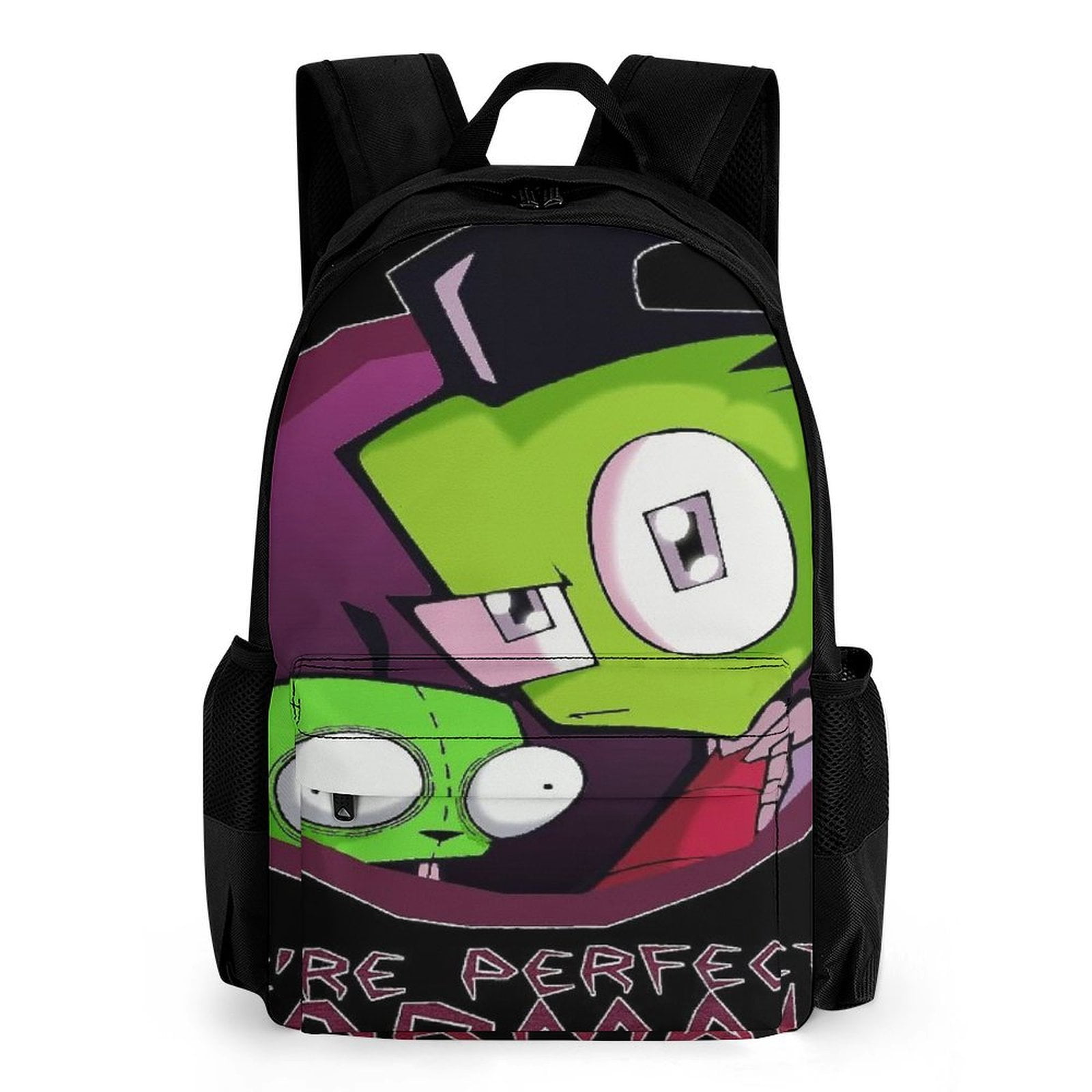 Invader Zim Backpack Anime 17 inch Bags Invader Zim Merch Large ...