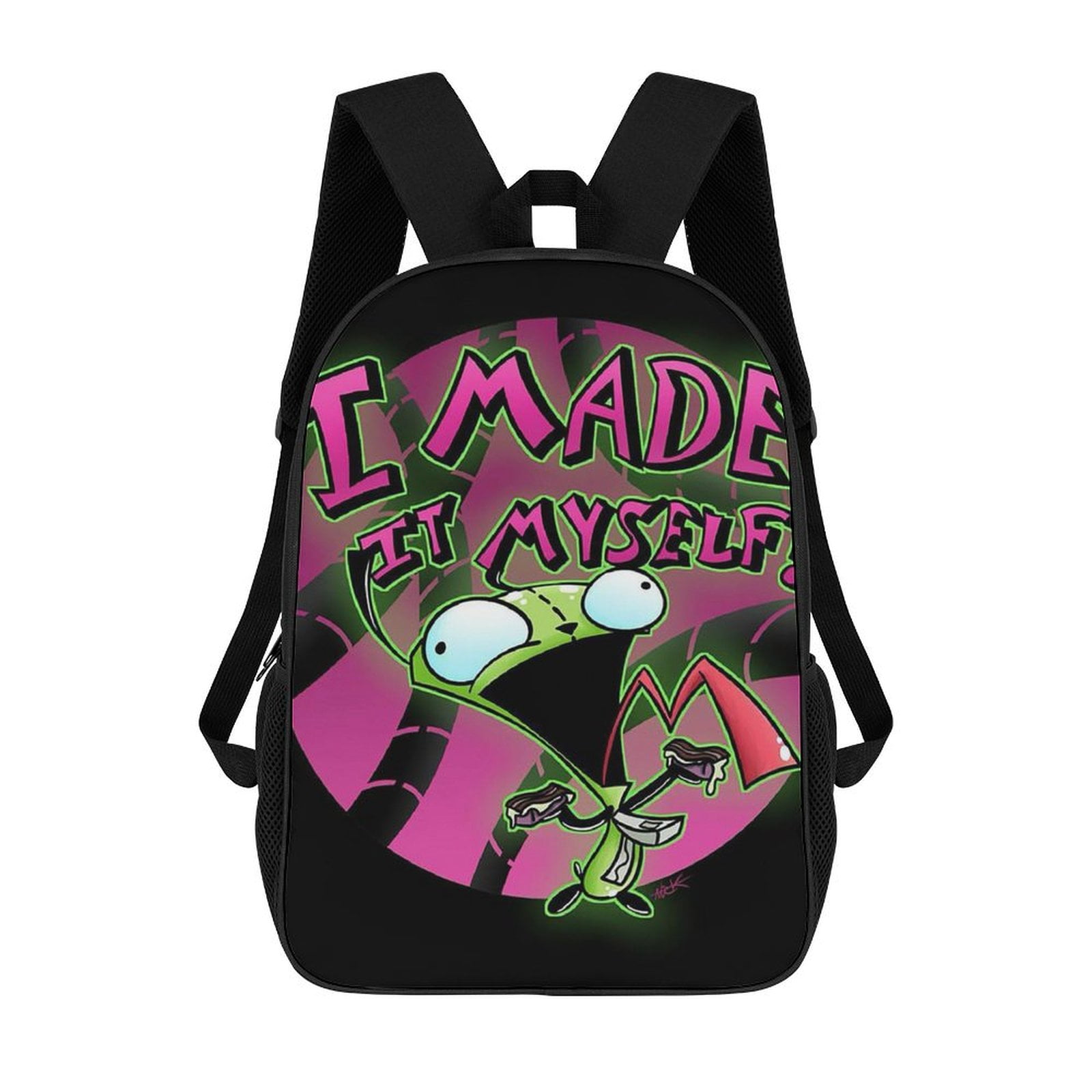 Invader Zim Backpack Anime 17 inch Bags Invader Zim Merch Large ...