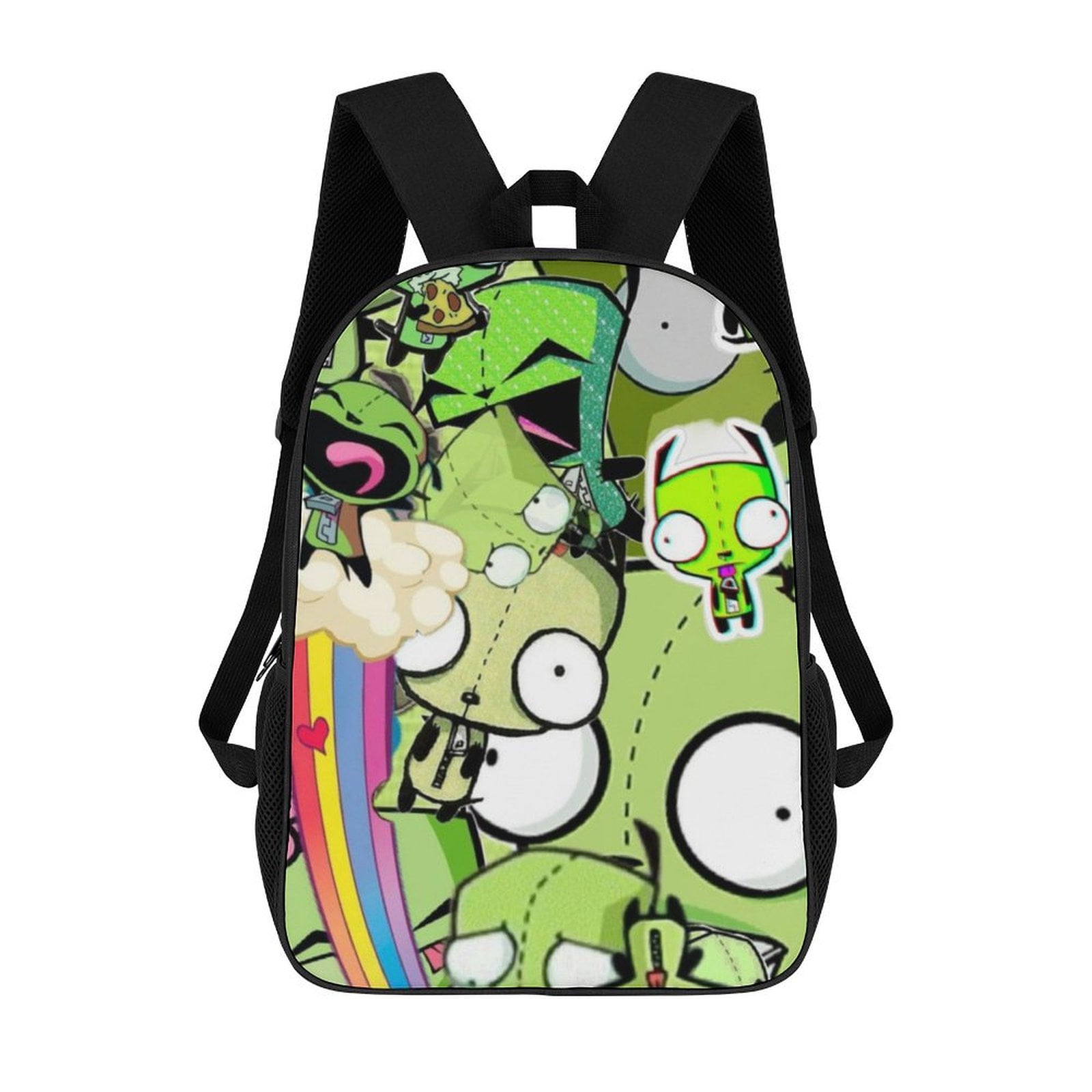 Invader Zim Backpack Anime 17 inch Bags Invader Zim Merch Large ...