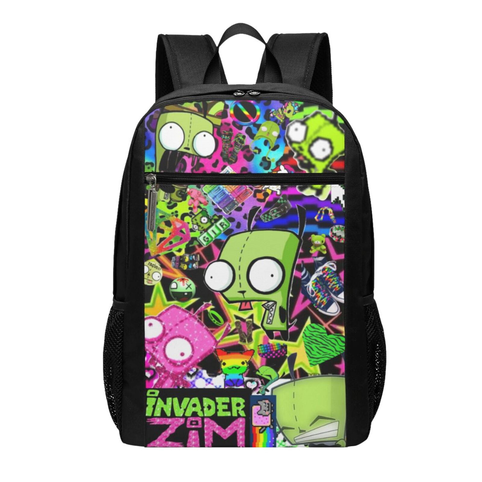 Invader Zim Backpack Bookbag Casual Daypack Travel Backpacks for Work ...