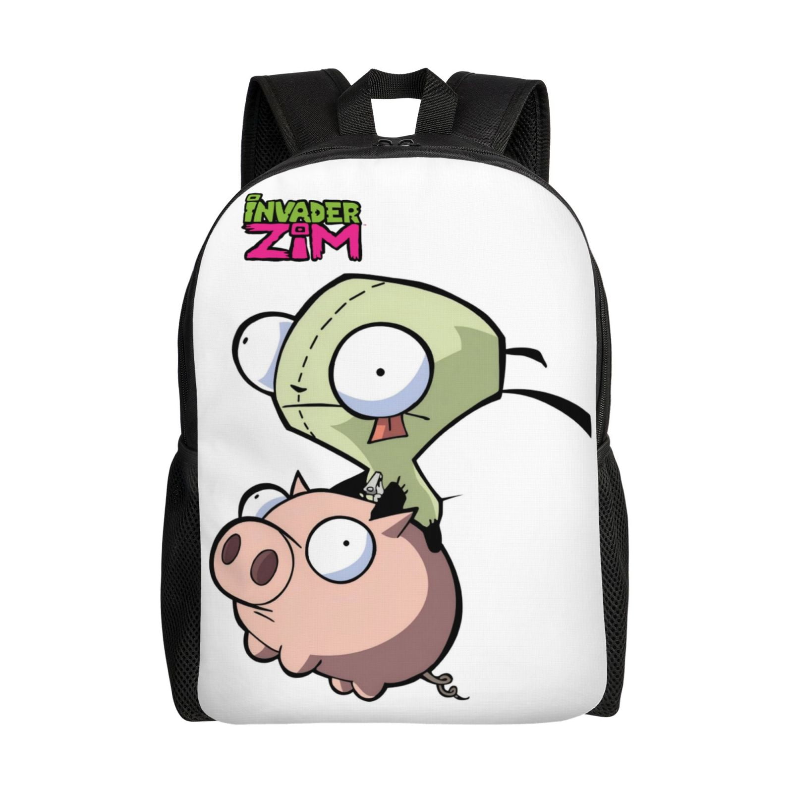Invader Zim Backpack Casual Daypack Large Capacity Travel Work School ...