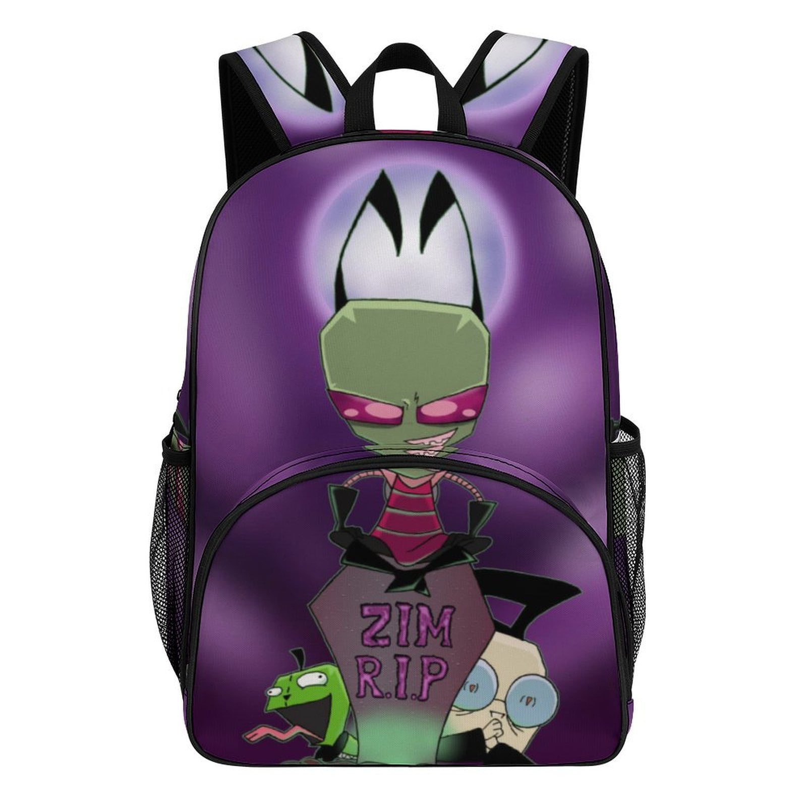 Invader Zim Backpack Daypack Adjustable School Bag Student Bookbag ...