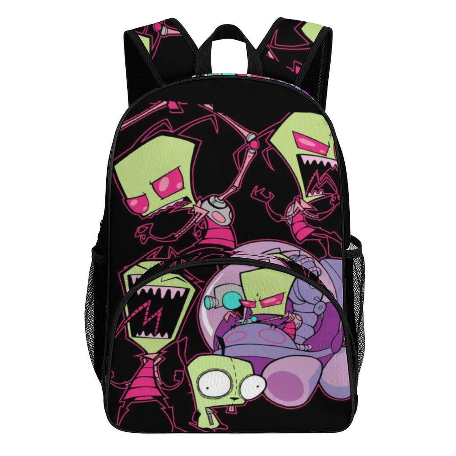 Invader Zim Backpack Daypack Adjustable School Bag Student Bookbag ...