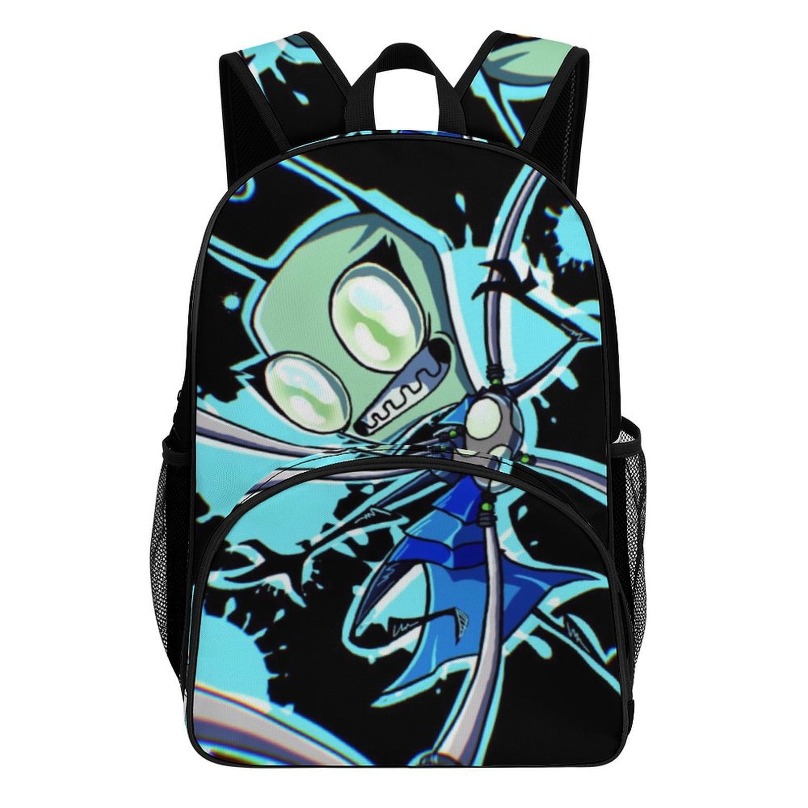 Invader Zim Backpack Daypack Adjustable School Bag Student Bookbag ...