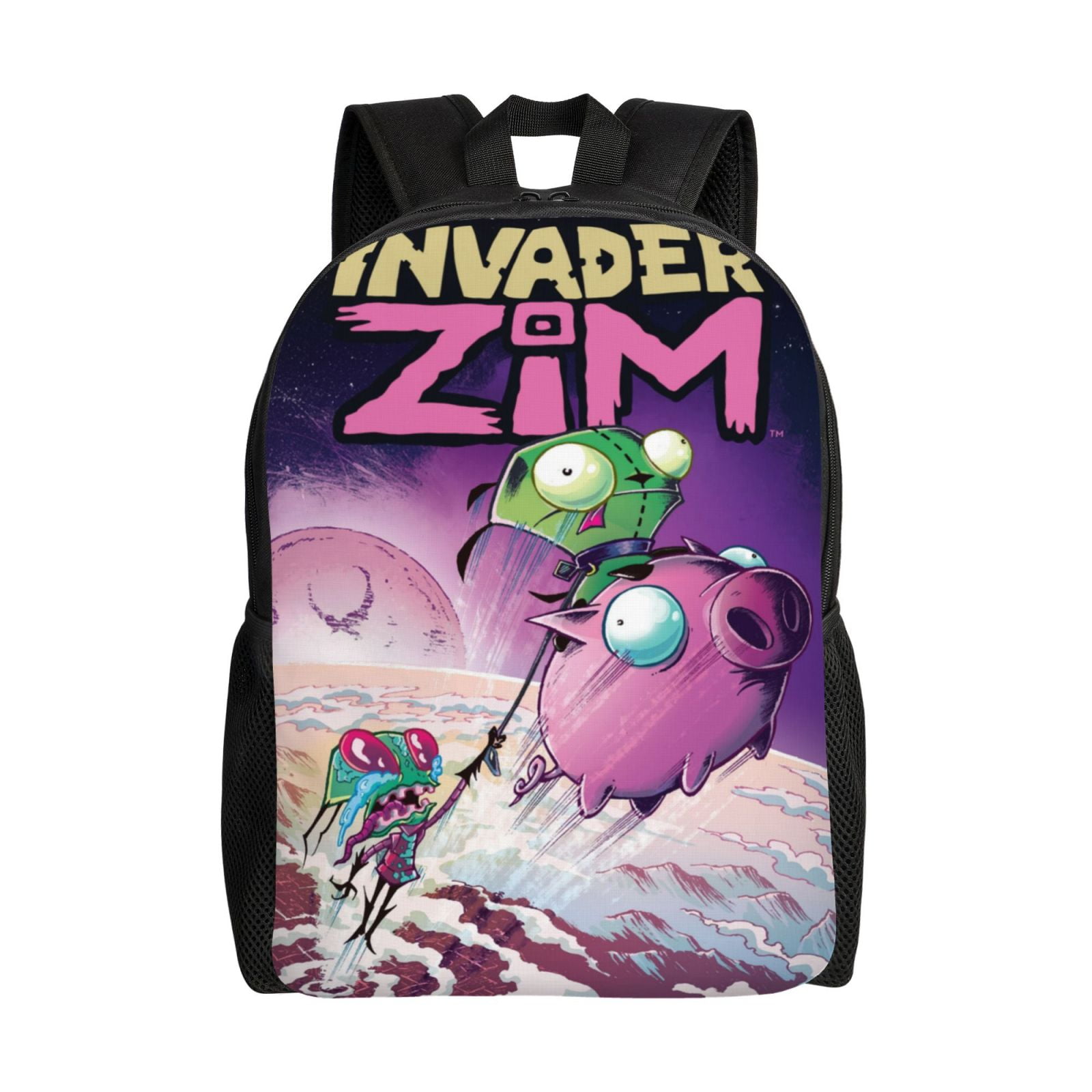 Invader Zim Backpack Lightweight Unisex Basic Daypack Bookbag Laptop ...