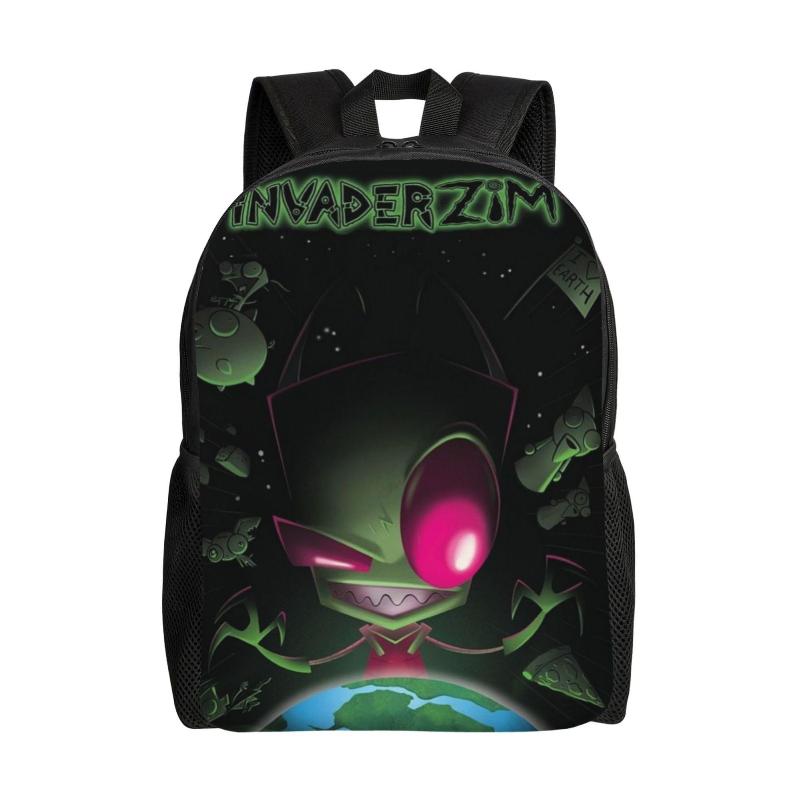 Invader Zim Backpack Lightweight Unisex Basic Daypack Bookbag Laptop ...