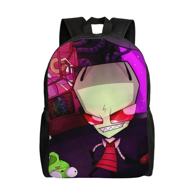Invader Zim Backpack Lightweight Unisex Basic Daypack Bookbag Laptop ...