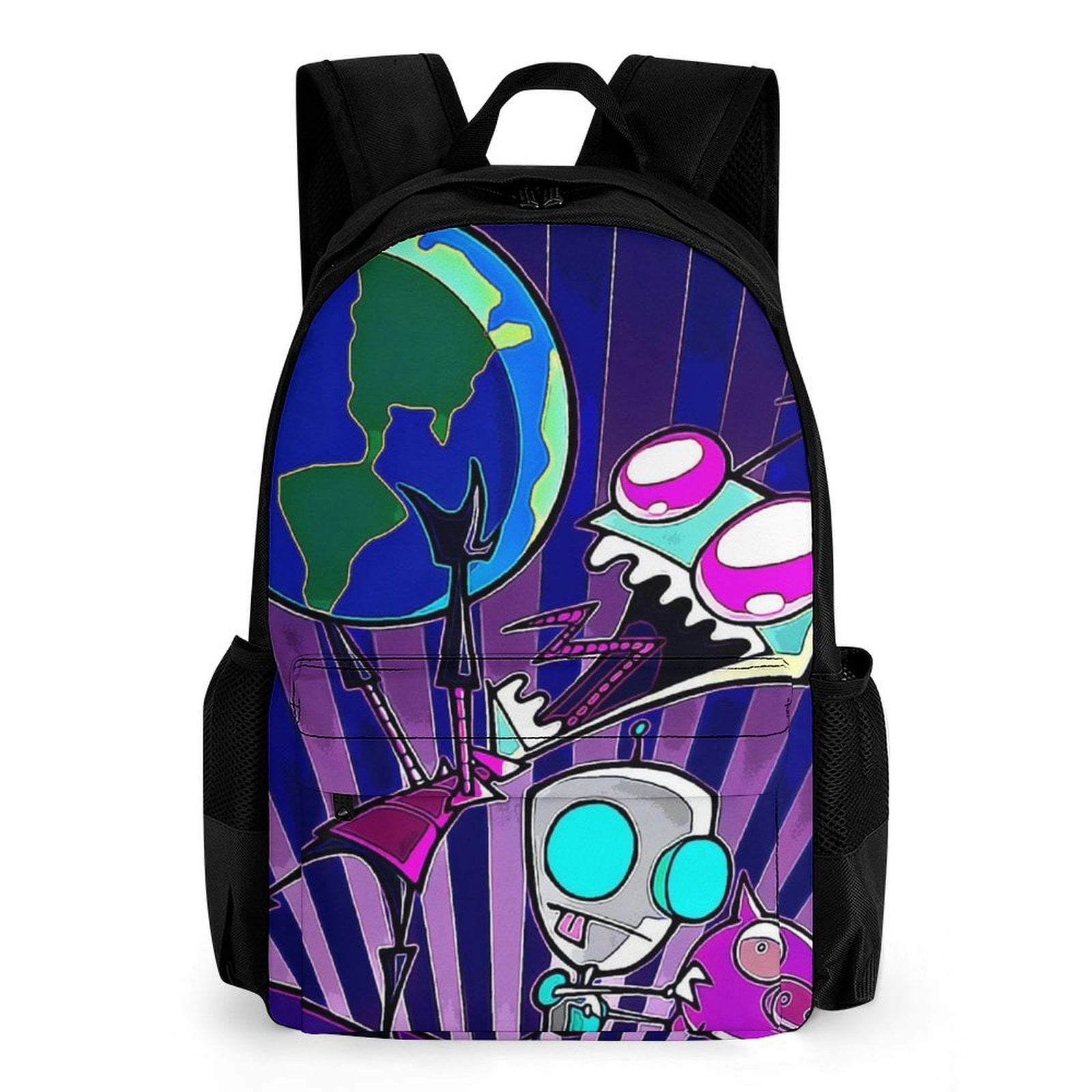 Invader Zim Backpack Student Satchel Schoolbag Bookbag Laptop Bag ...
