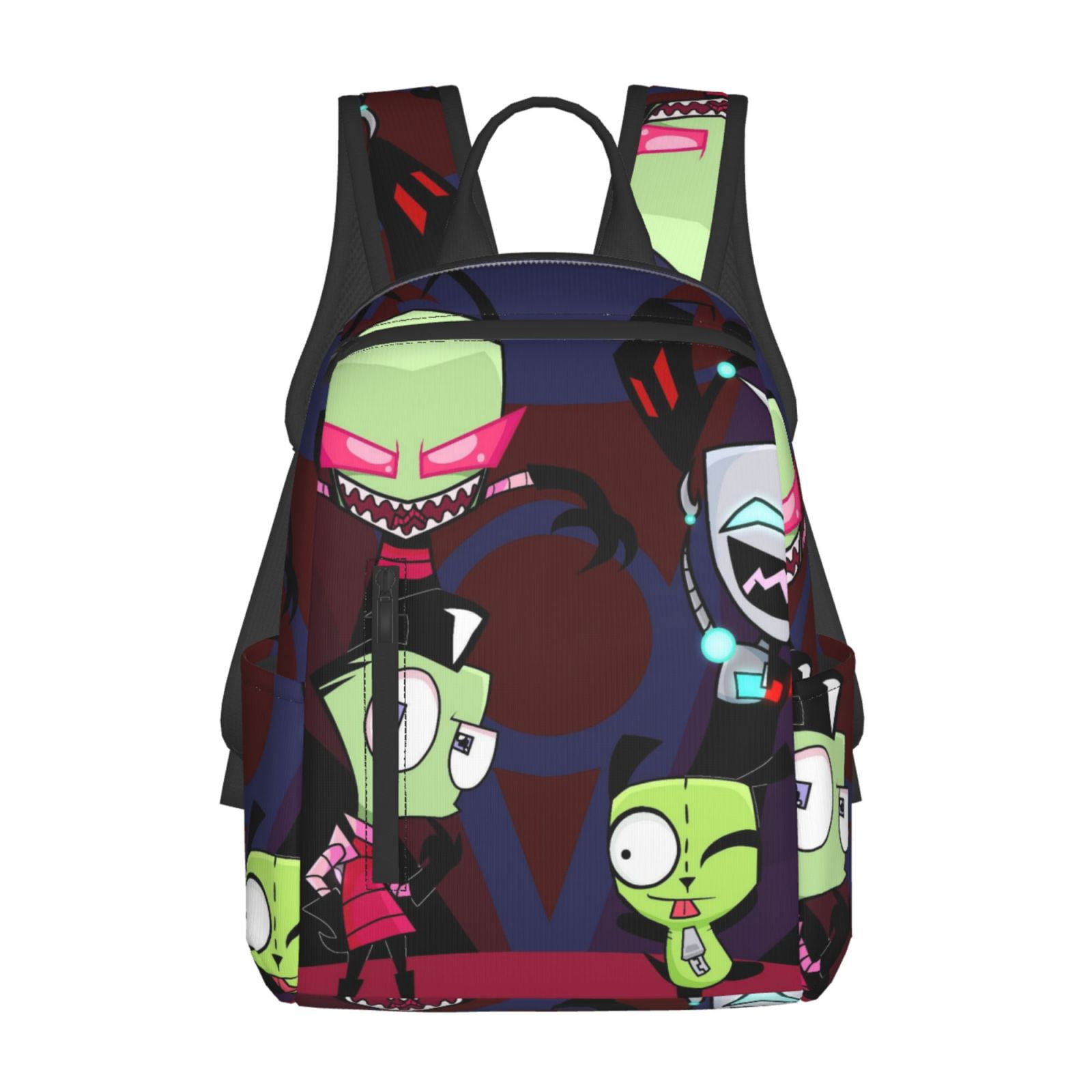 Invader Zim Backpack Student School Bag Bookbag Satchel Lightweight ...