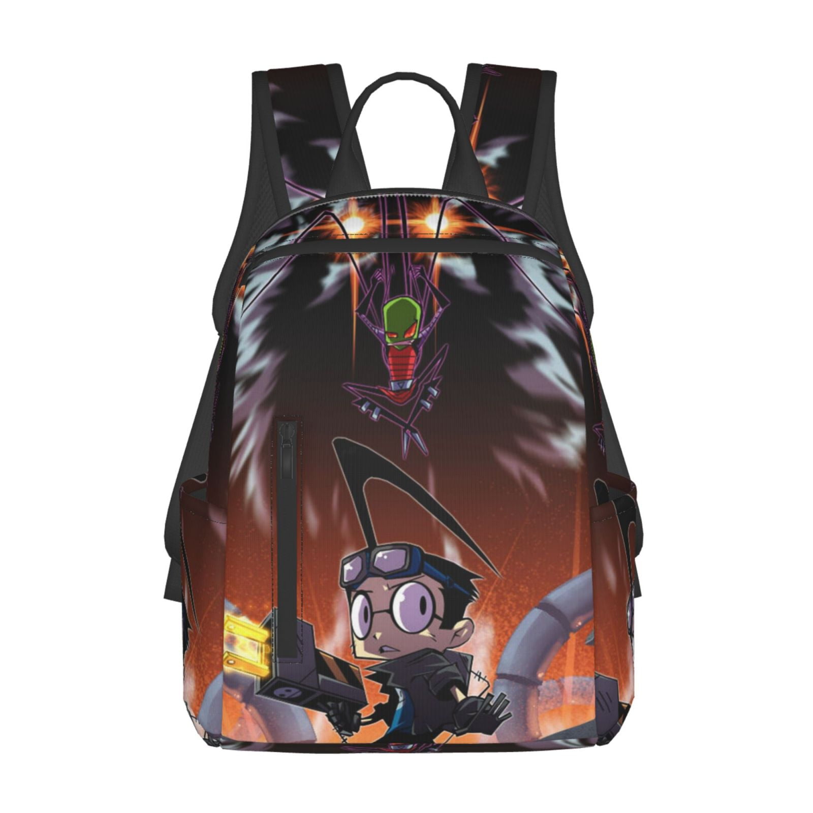 Invader Zim Backpack Student School Bag Bookbag Satchel Lightweight ...