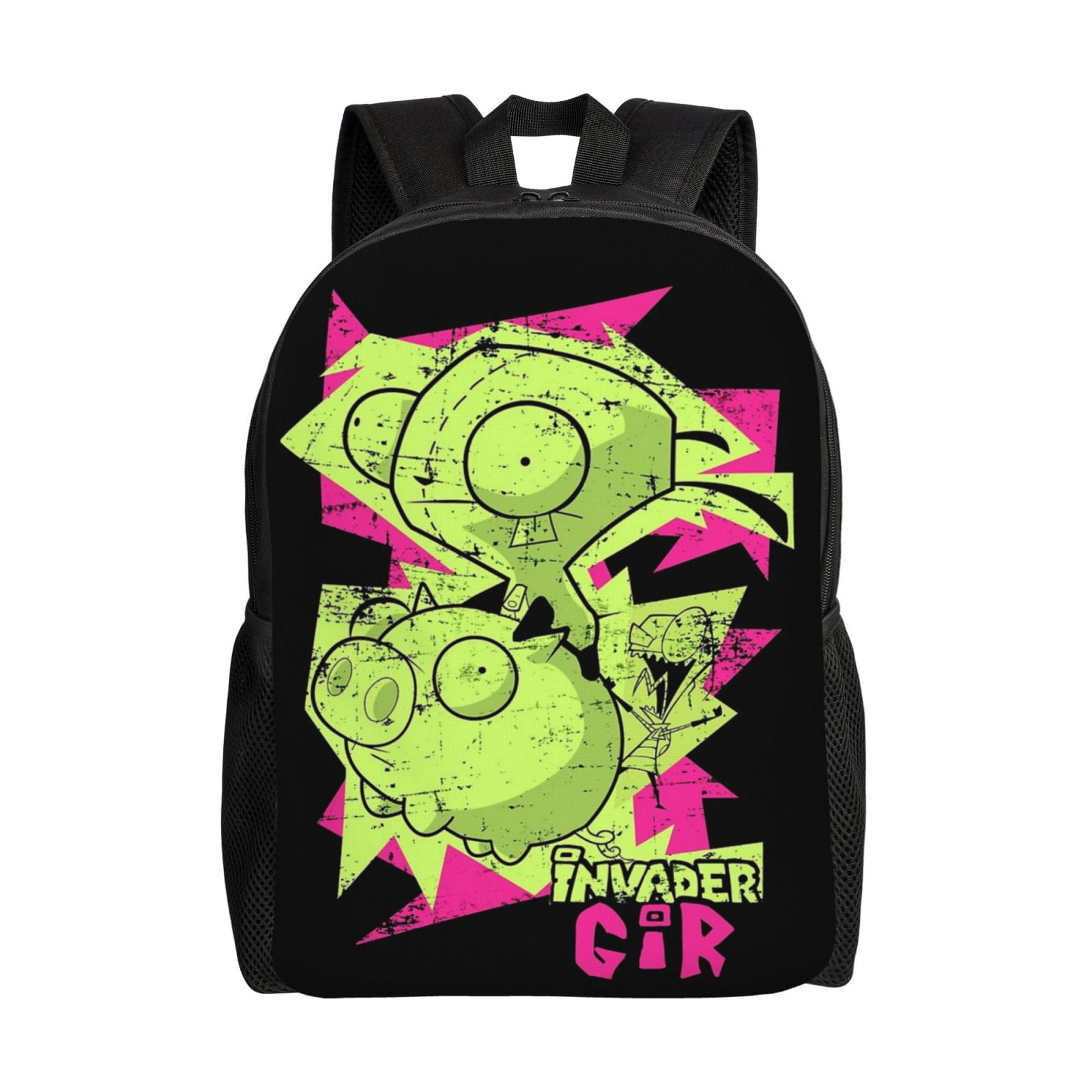 Invader Zim Backpacks Casual Daypacks Student Book Bag Printing Satchel ...