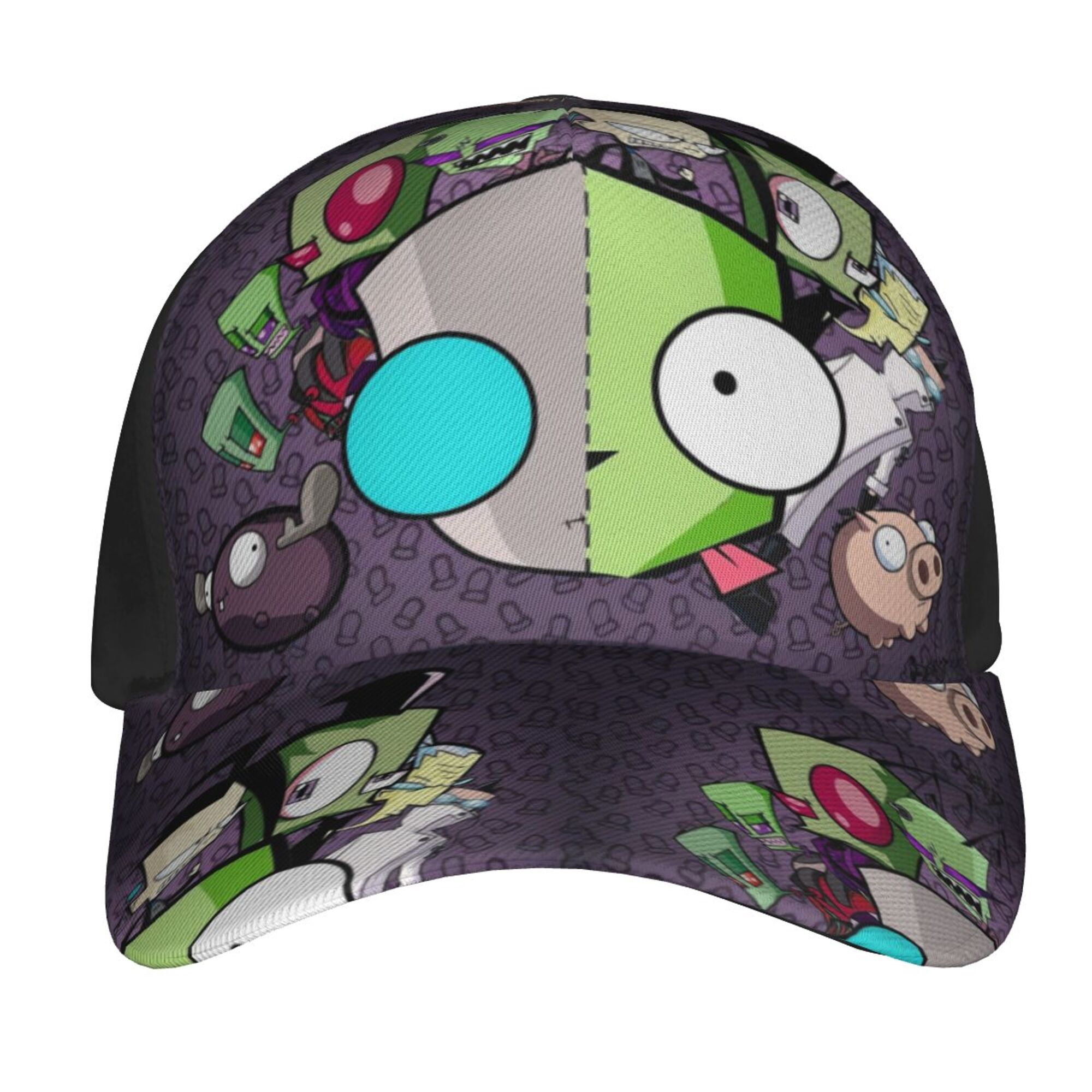 Invader Zim Baseball Hat Hip Hop Caps Sun Hat Outdoor Trucker Hat ...