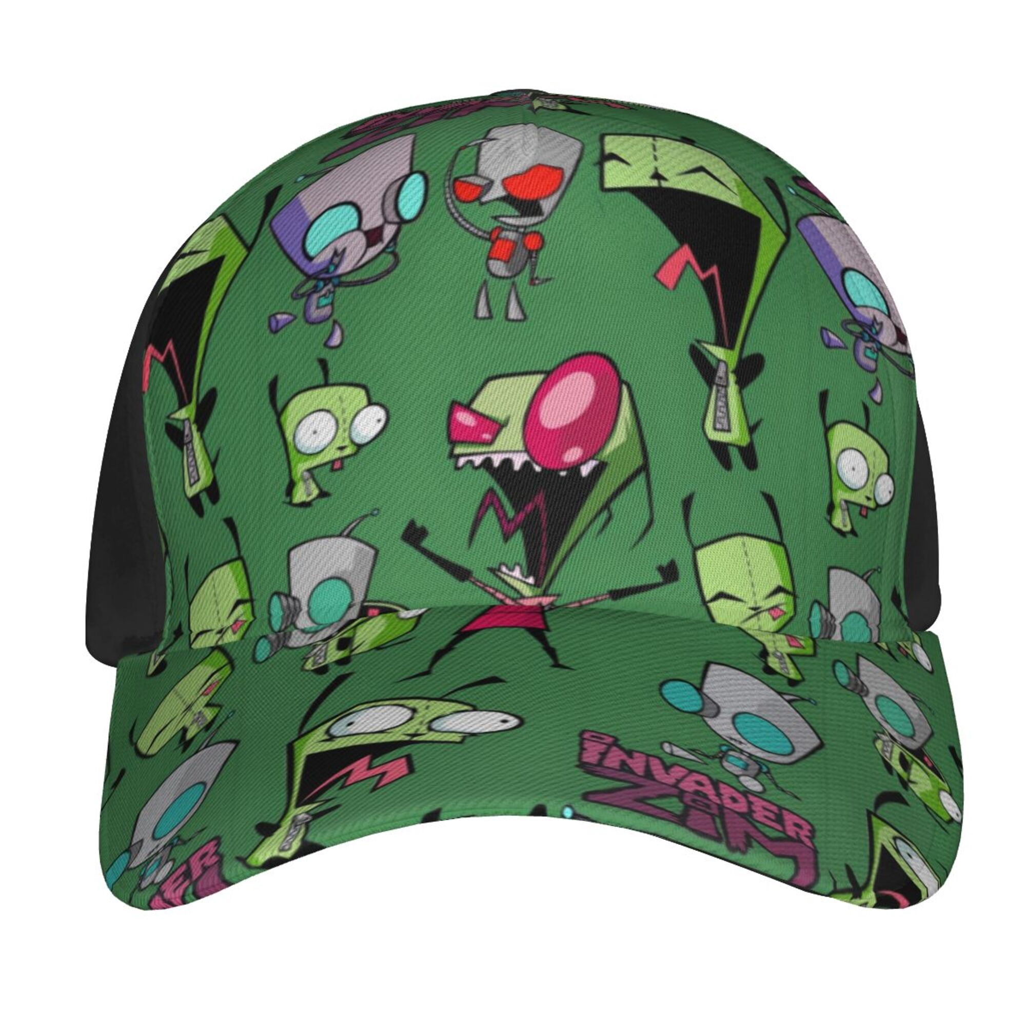 Invader Zim Baseball Hat Hip Hop Caps Sun Hat Outdoor Trucker Hat ...