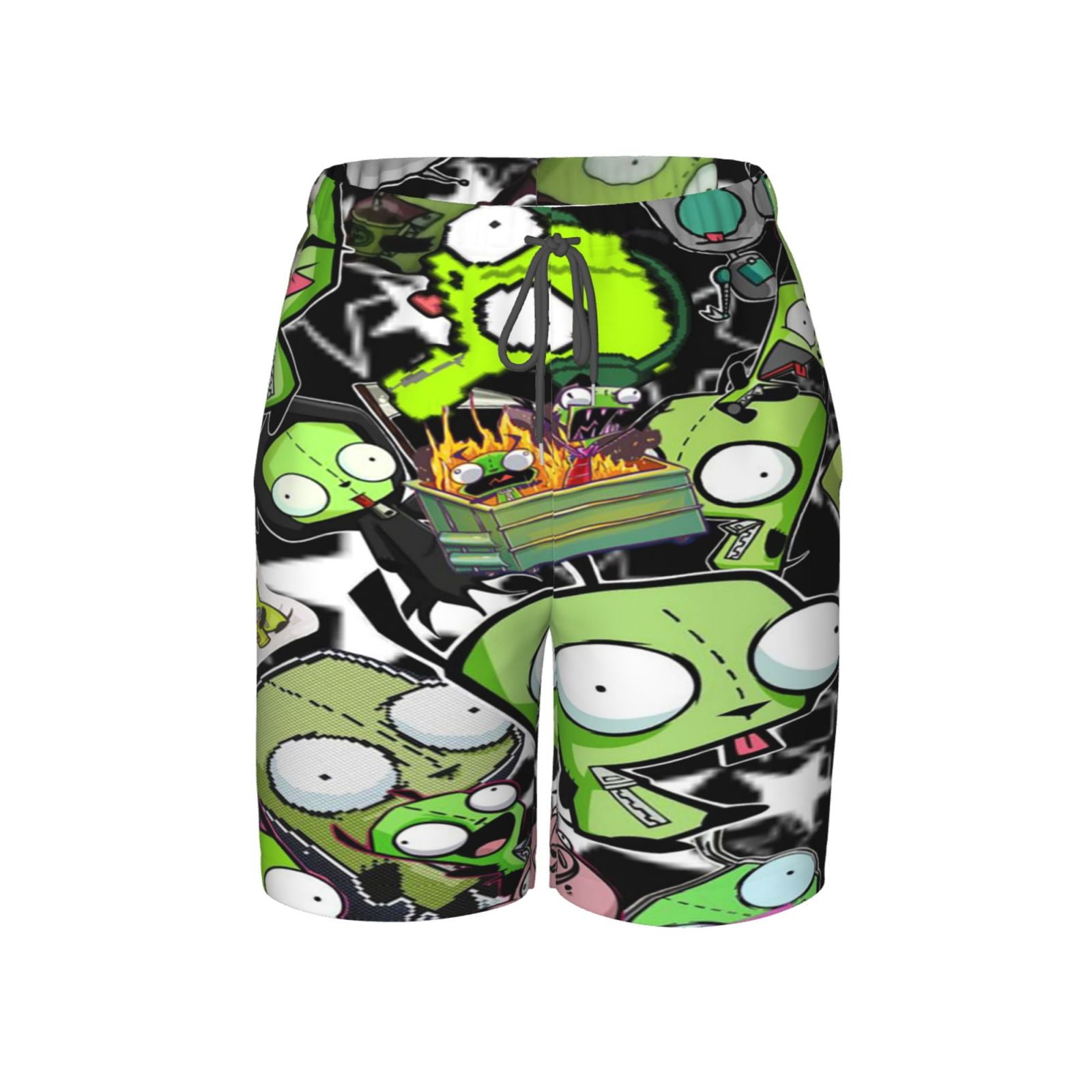 Invader Zim Boys Swim Trunks Quick Dry Boards Shorts For Kids Beach ...