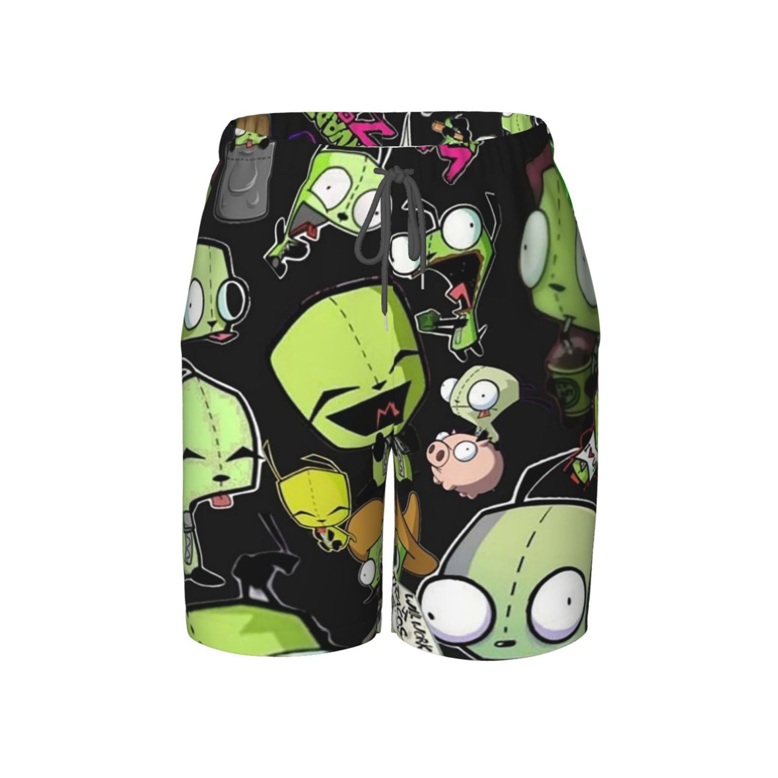 Invader Zim Boys Swim Trunks Quick Dry Boards Shorts For Kids Beach ...
