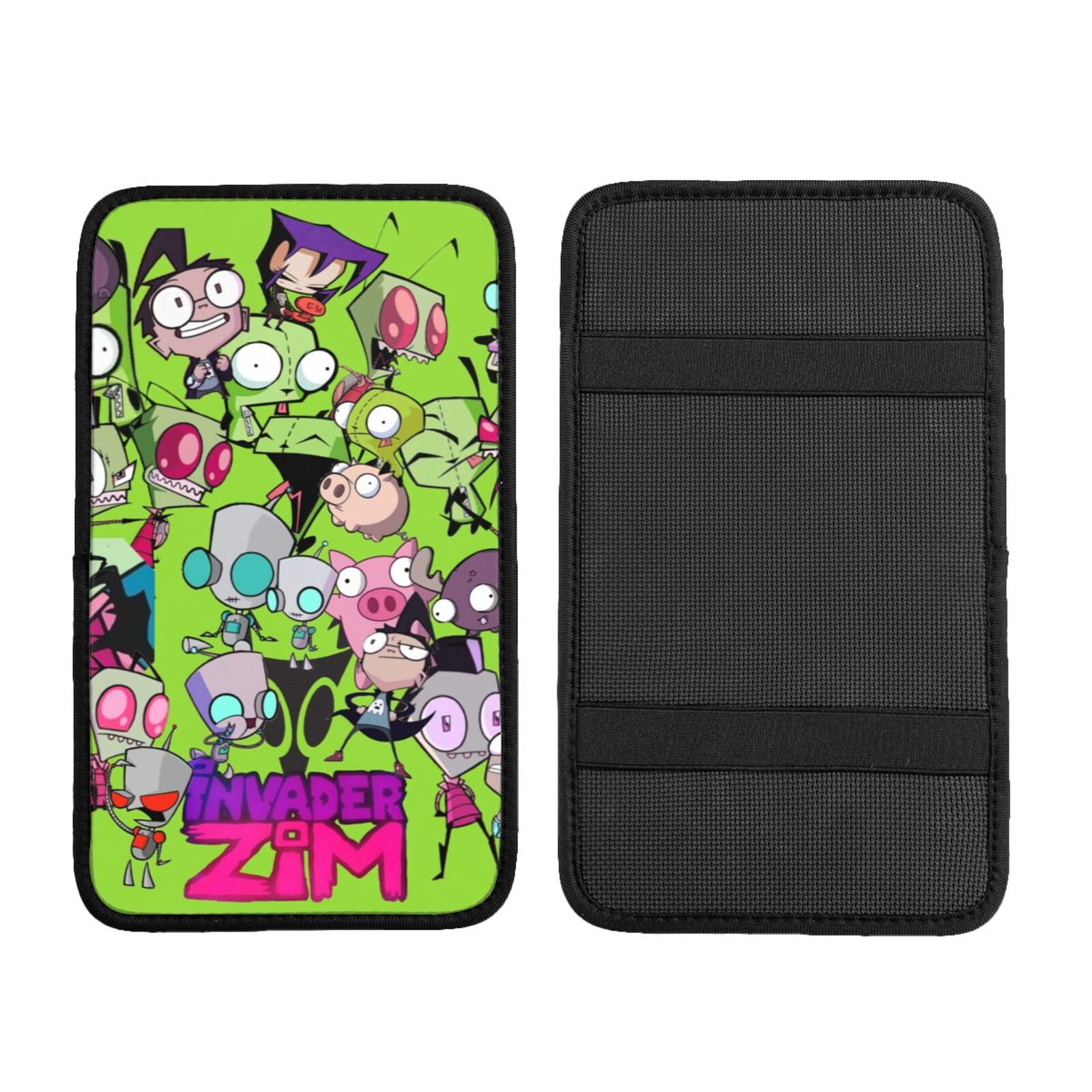 Invader Zim Car Handrail Box Cushion Car Decoration Cushion Car Armrest ...