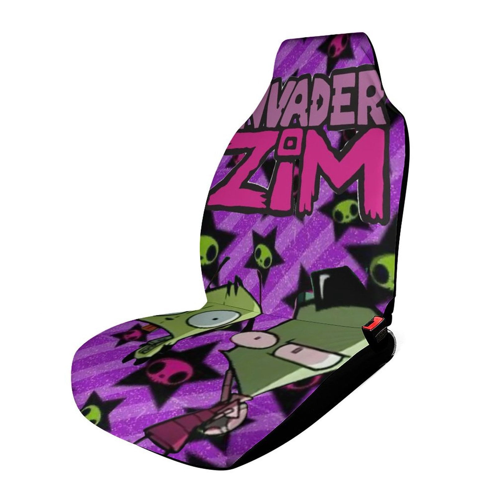 Invader Zim Car Seat Covers Nonslip Elastic Front Seat Protector ...