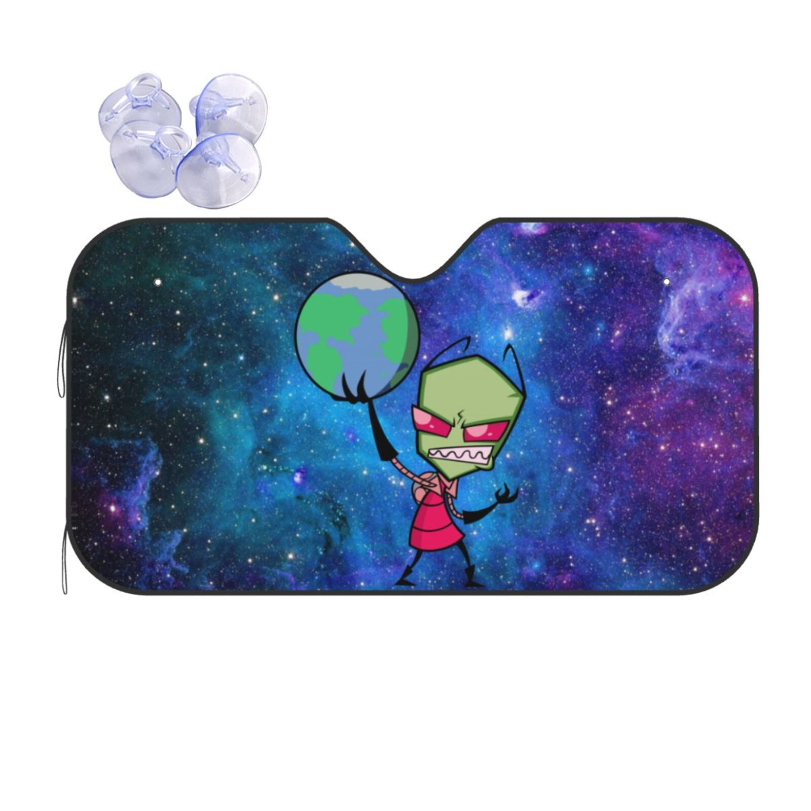 Invader Zim Car Windshield Sun Shade Auto Front Window Sunshade Cover ...
