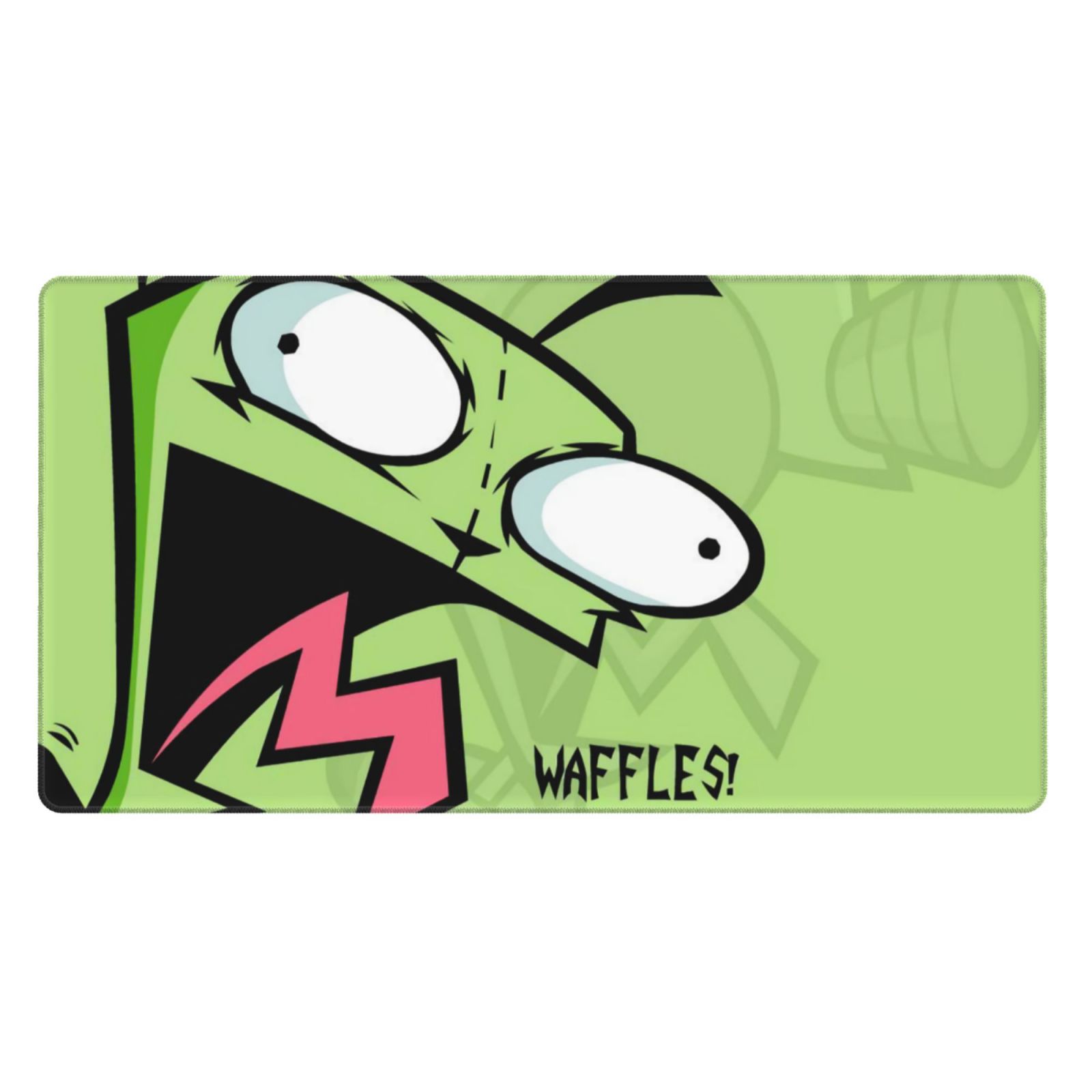 Invader Zim Cartoon Extended Gaming Mousepad Stitched Edge Mouse Pad 15 ...