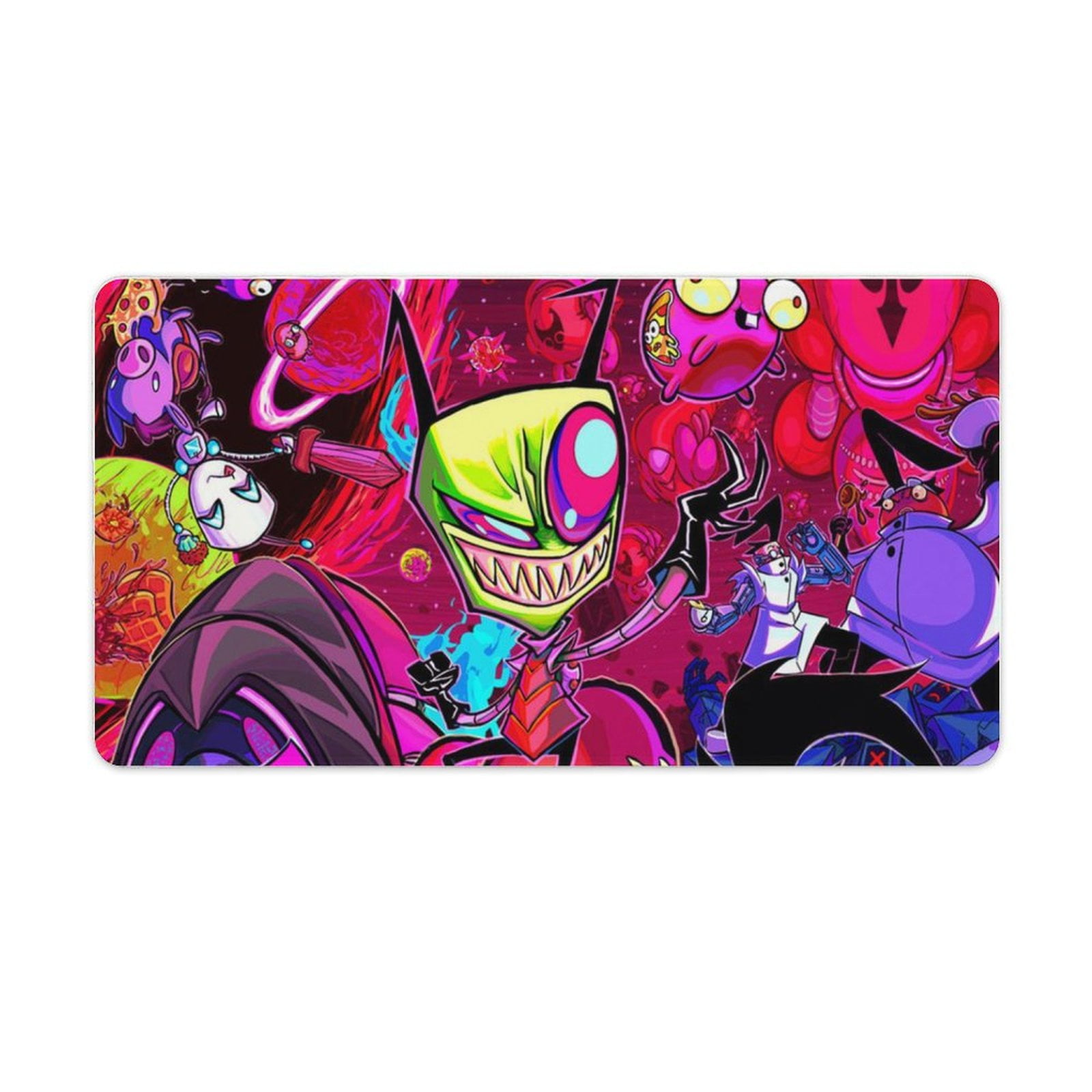 Invader Zim Cartoon Mouse Pad Extended Gaming No-sliped Large Desk Mat ...