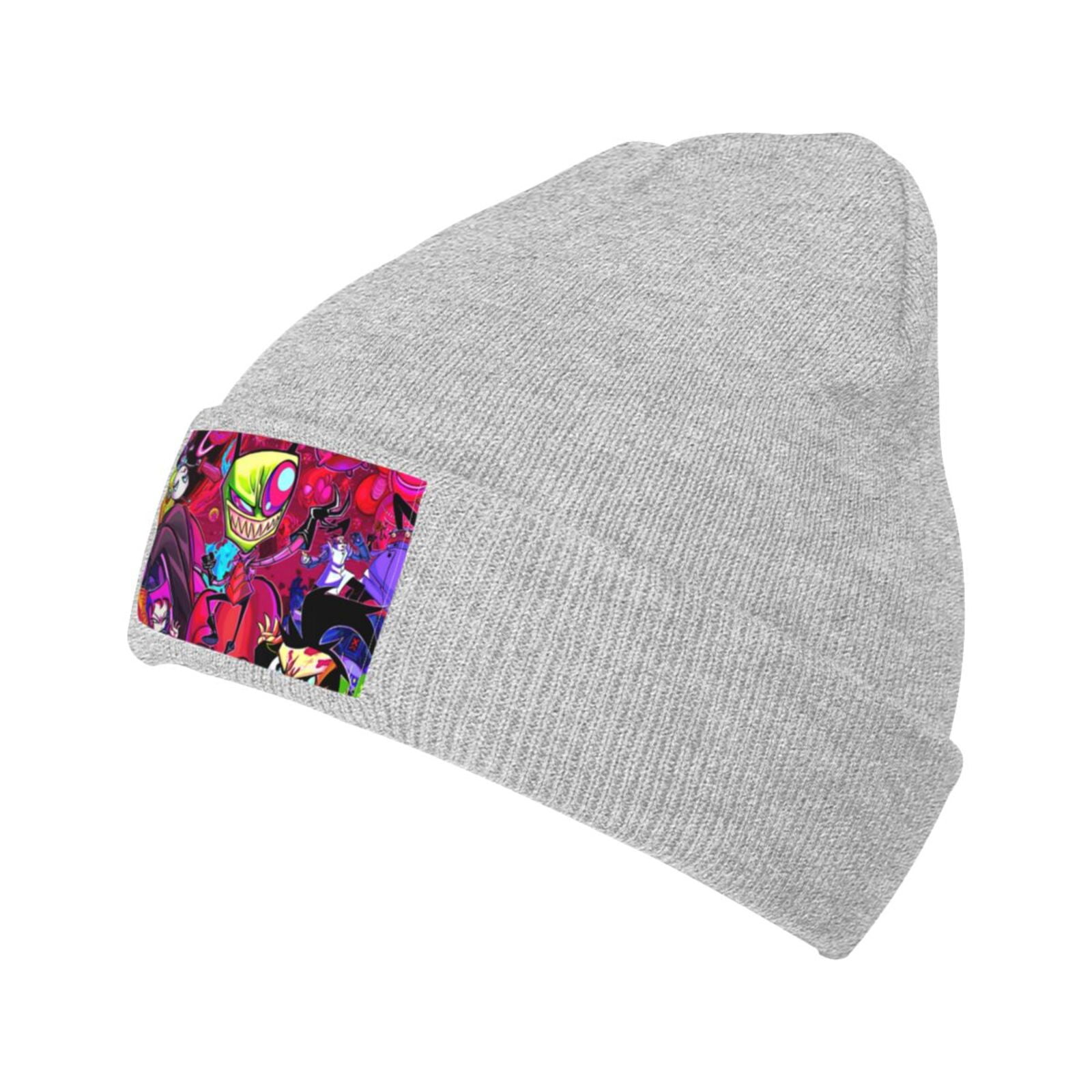 Invader Zim Cartoon Stretchable Knitted Beanie Hat Unisex Hat Daily ...