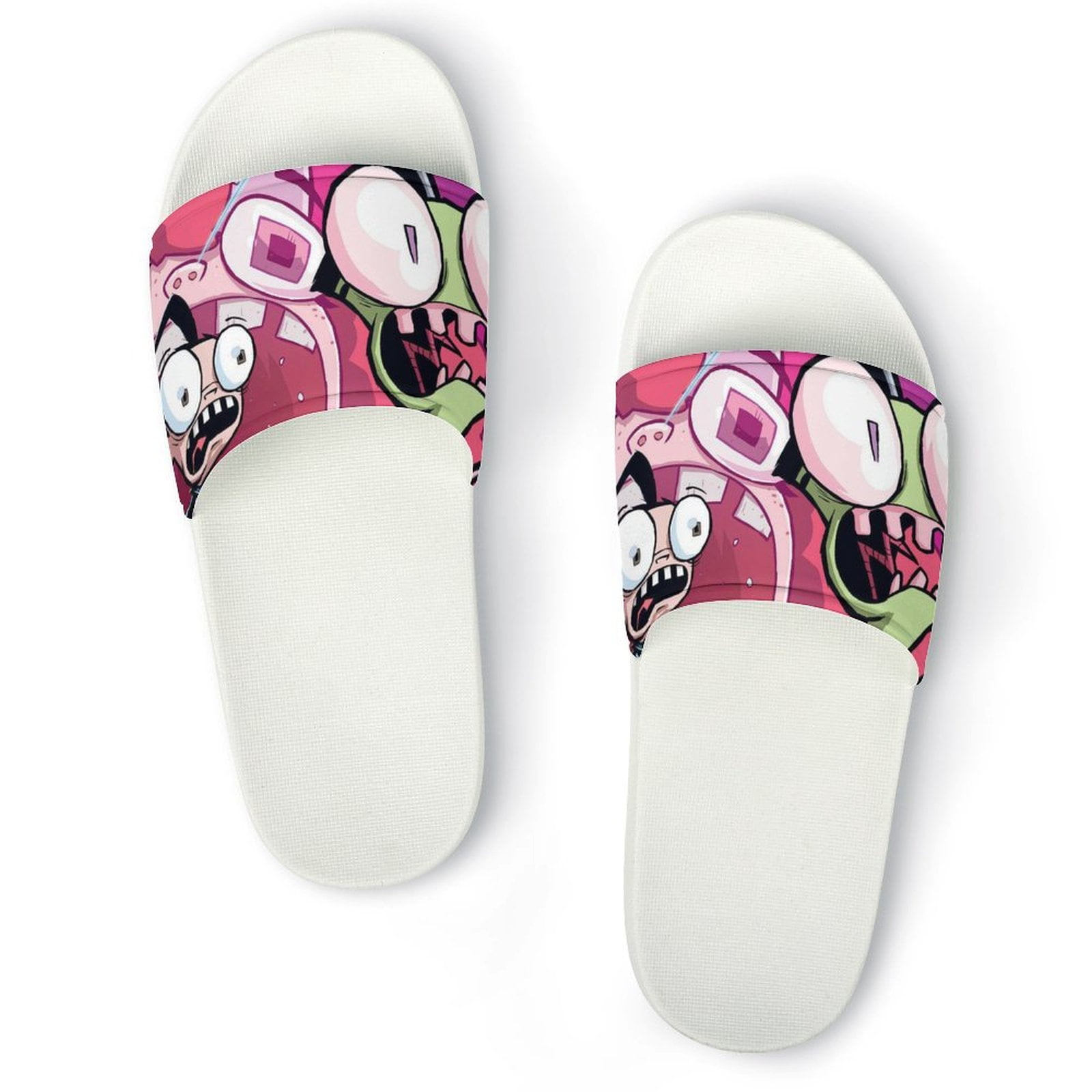 Invader Zim Cartoon Unisex Slippers Summer Beach Slippers Casual Non ...