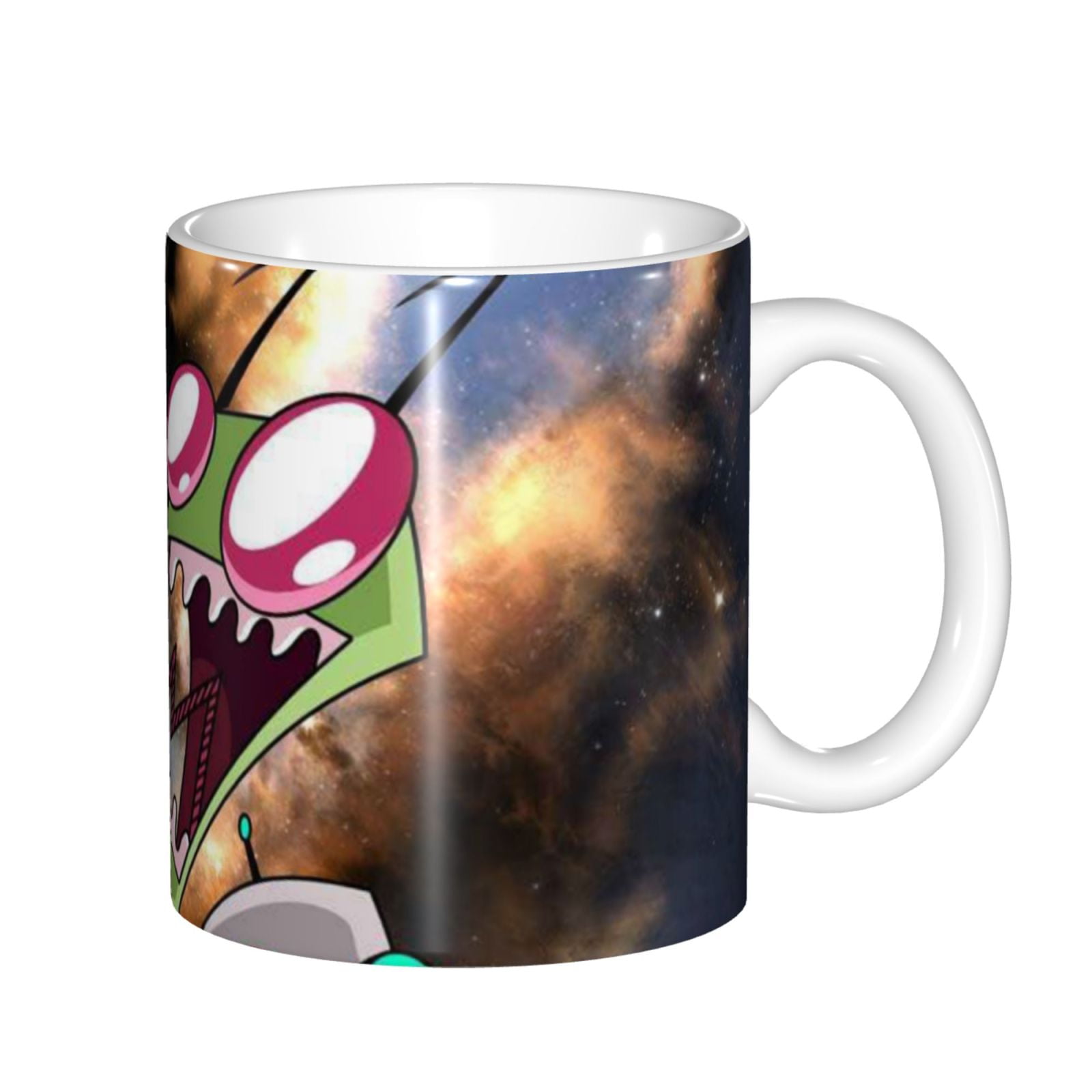 Invader Zim Ceramic Mug Fashion Coffee Mug Tea Cup Water Cup With ...