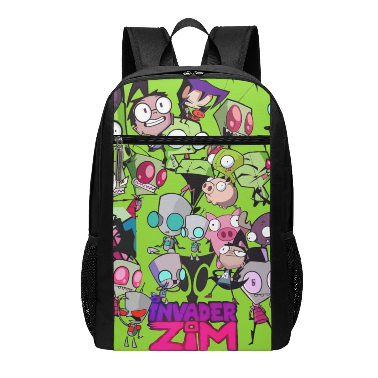 Invader Zim Characters Backpack Shoulders Daypack Student School Bag ...