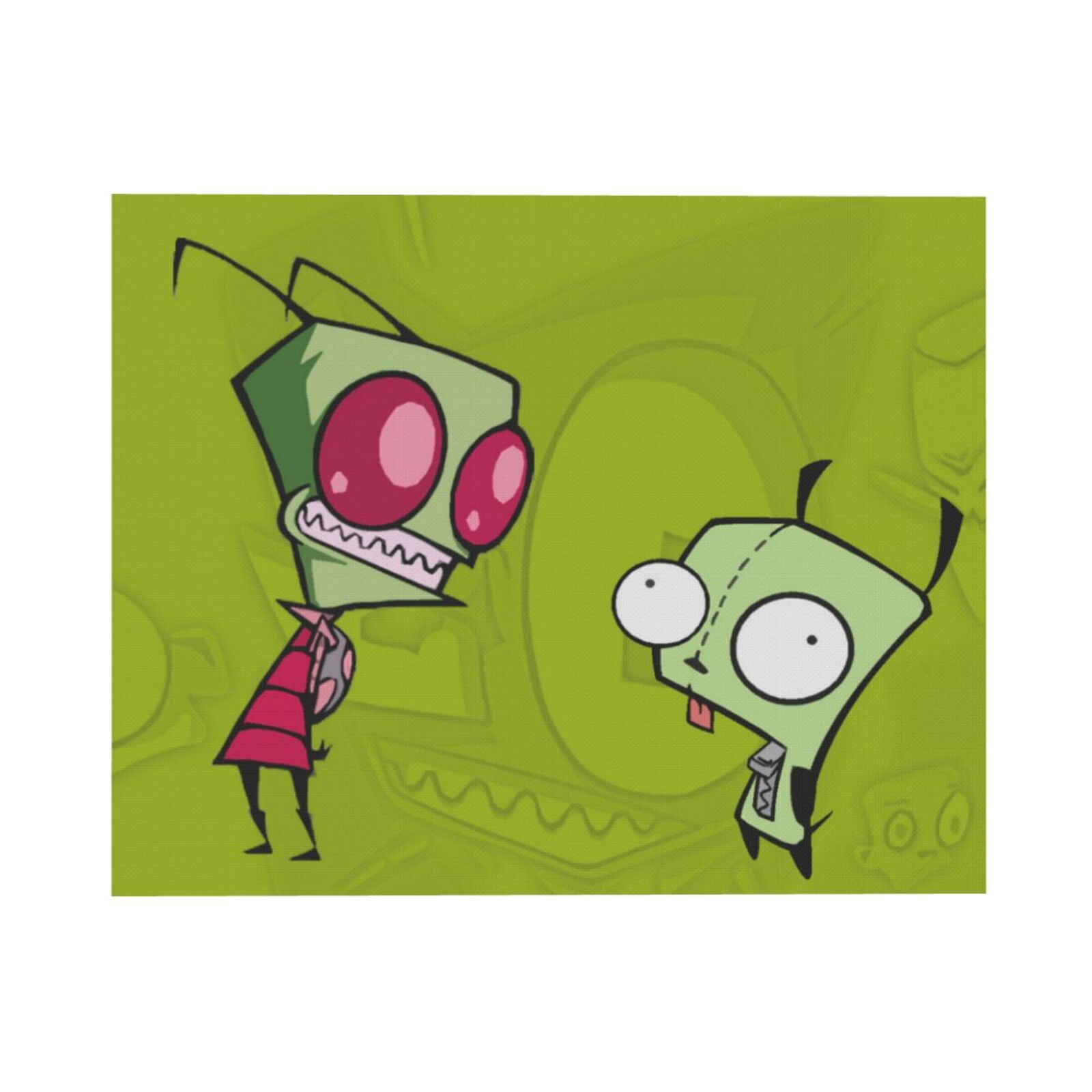 Invader Zim Characters Canvas Decorative Poster Unframed Wall Art ...