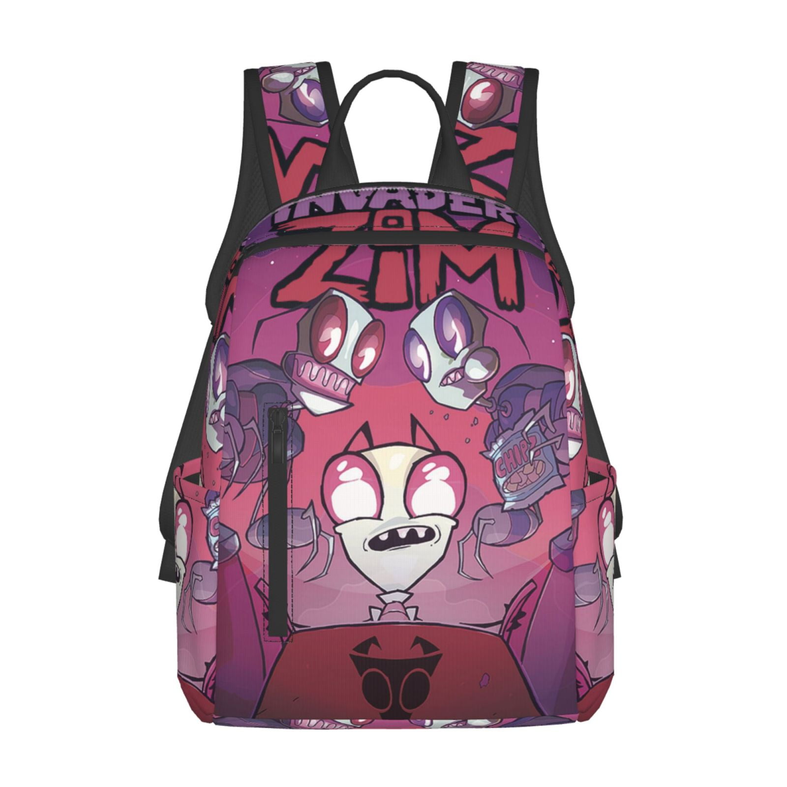 Invader Zim Characters Lightweight Backpack Daypack School Bag ...