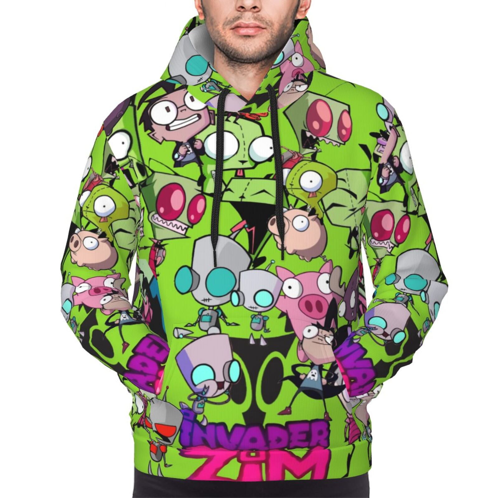 Invader Zim Characters Sweatshirt For Mens Fashion Hoodies Pullover ...