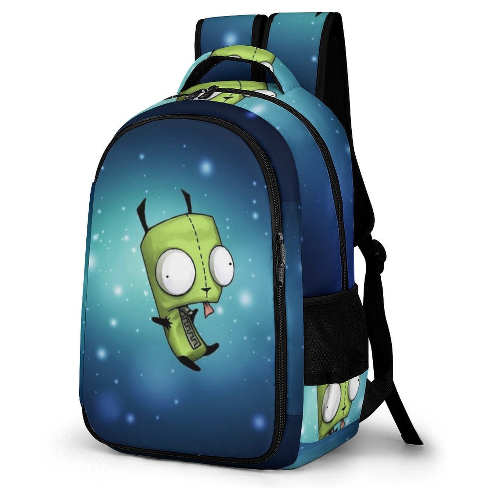 Invader Zim Comedy School Bag Laptop Backpack Bookbag Satchel ...