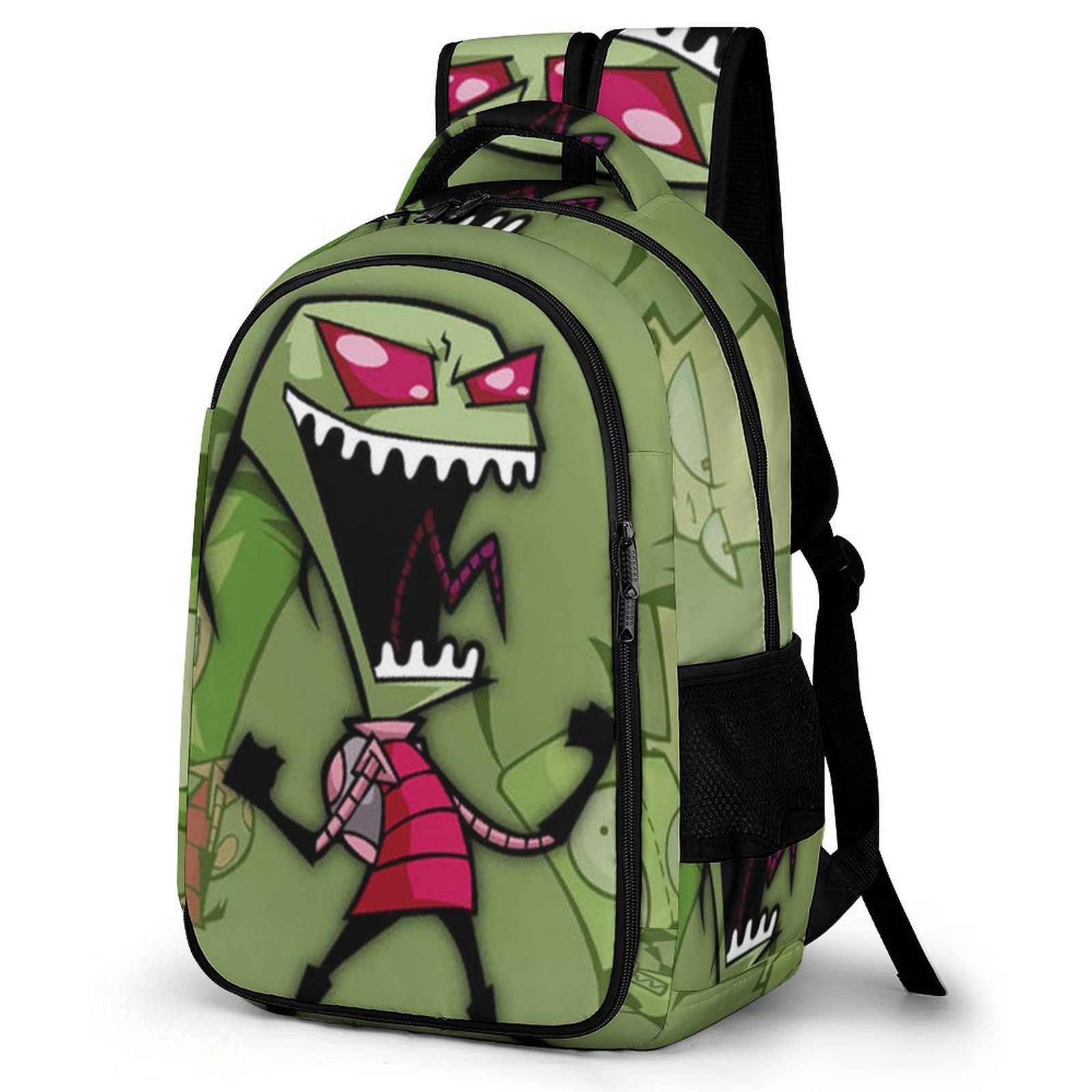 Invader Zim Comedy Show School Bag Laptop Backpack Bookbag Satchel ...