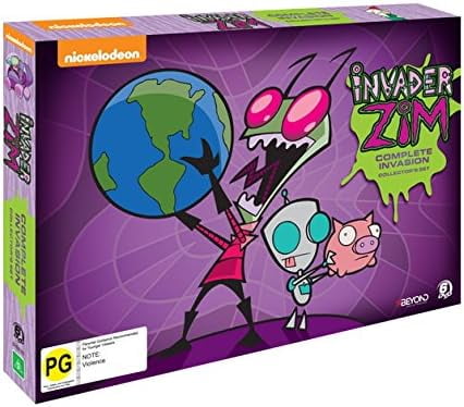 Invader Zim - Complete Invasion, Series 1 & 2 (46 Episodes) 6-DVD Box ...