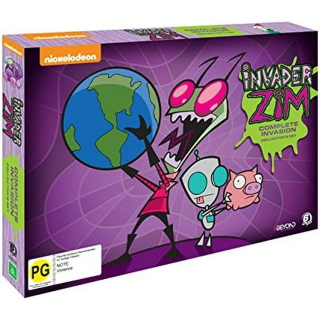 Invader Zim - Complete Invasion, Series 1 & 2 (46 Episodes) 6-DVD Box ...