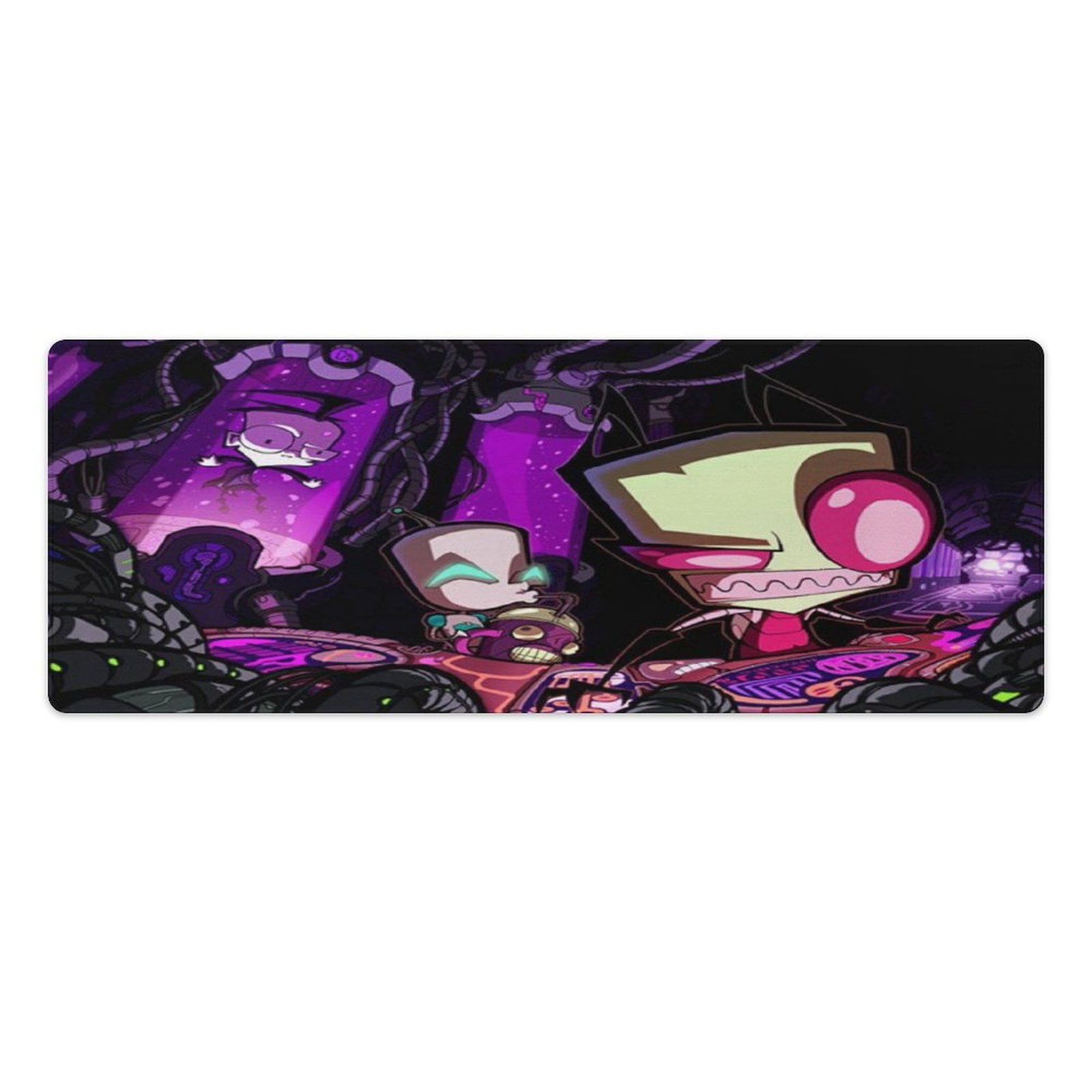 Invader Zim Computer Mouse Mat with Anti-Slip Rubber Base Anti-Fray ...