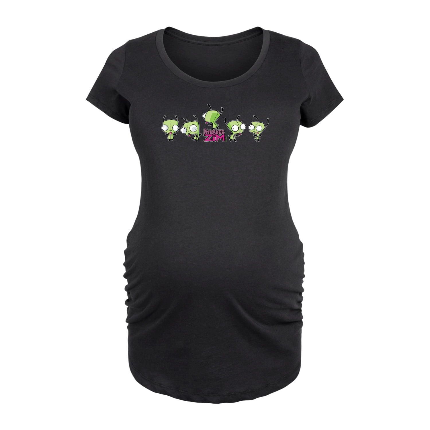 Invader Zim - Dancing Gir - Maternity Scoop Neck Tee - Walmart.com