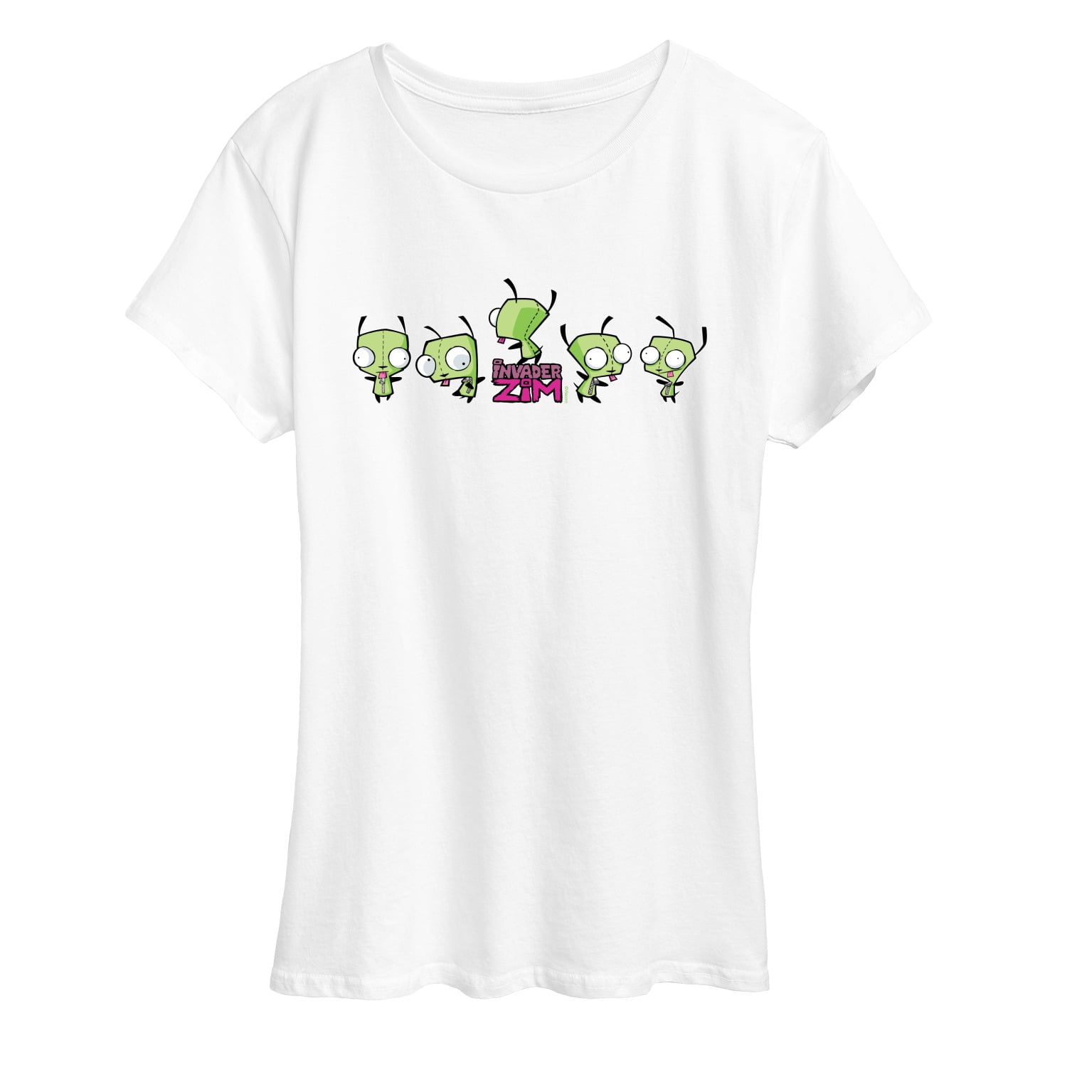 Invader Zim - Dancing Gir - Women's Short Sleeve Graphic T-Shirt ...