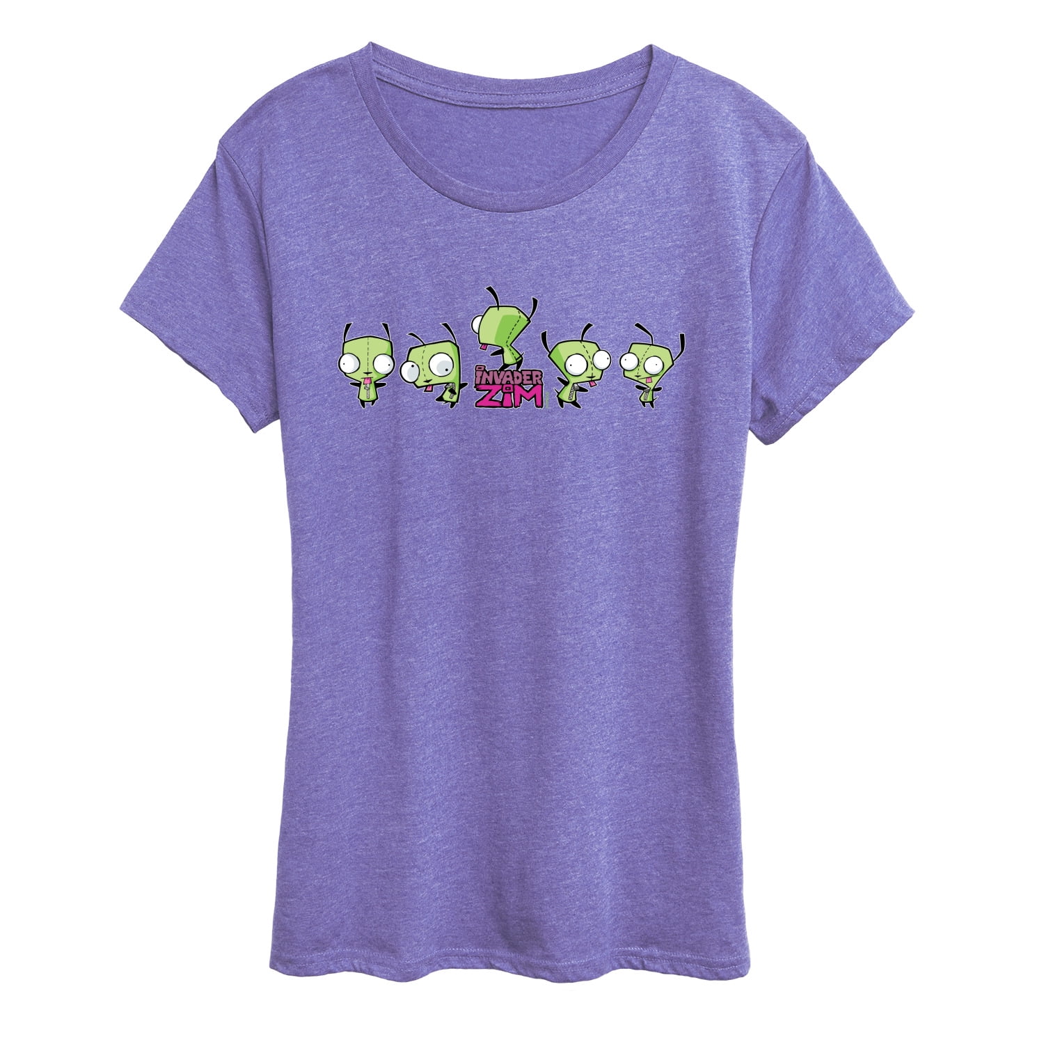 Invader Zim - Dancing Gir - Women's Short Sleeve Graphic T-Shirt ...