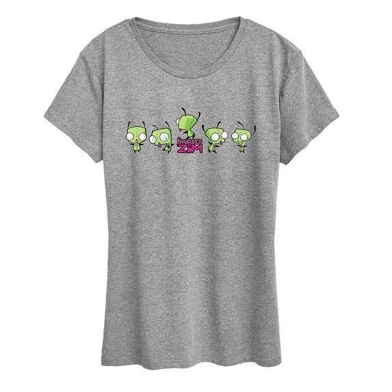 Invader Zim - Dancing Gir - Women's Short Sleeve Graphic T-Shirt ...