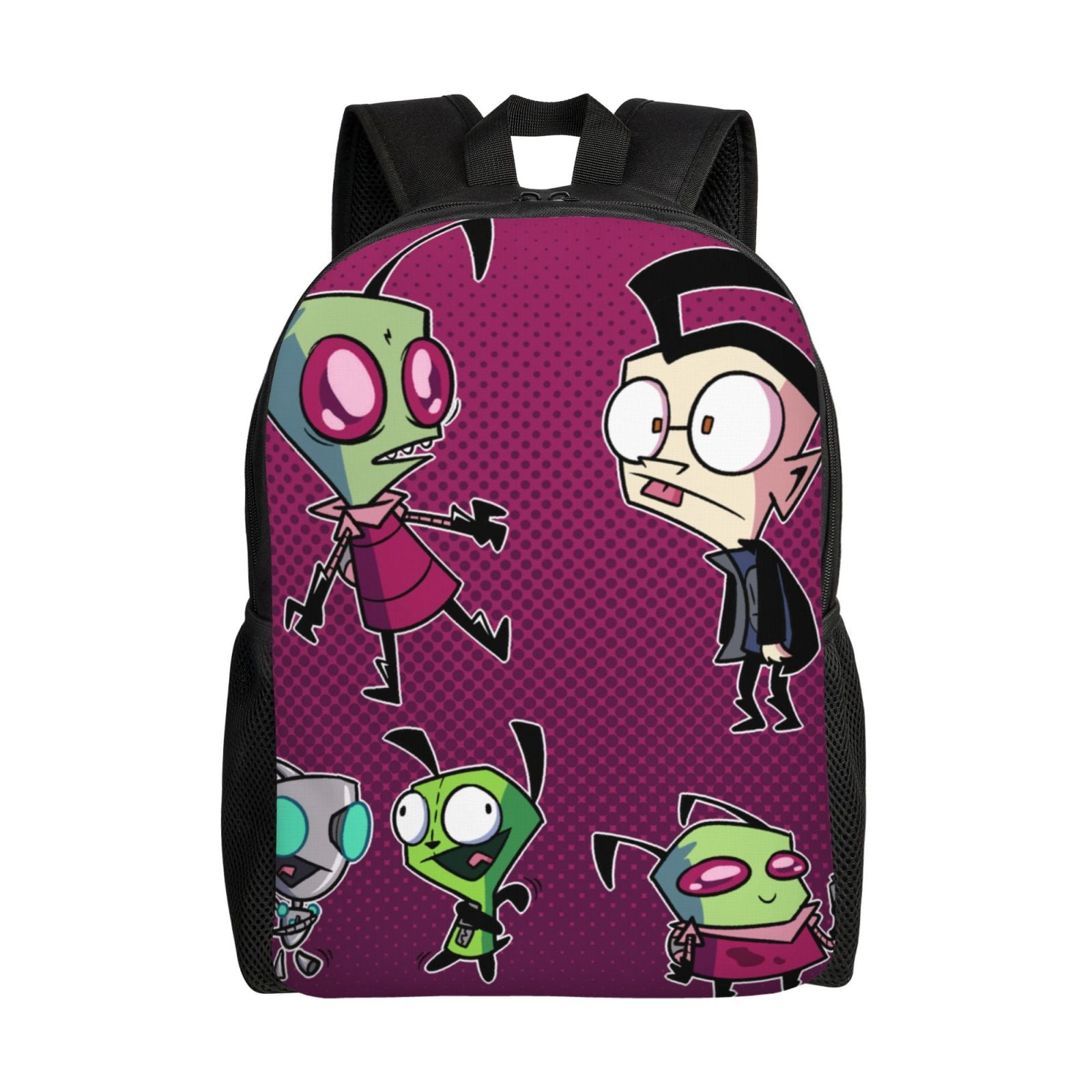 Invader Zim Dib Gir Backpack Lightweight Unisex Basic Daypack Bookbag ...
